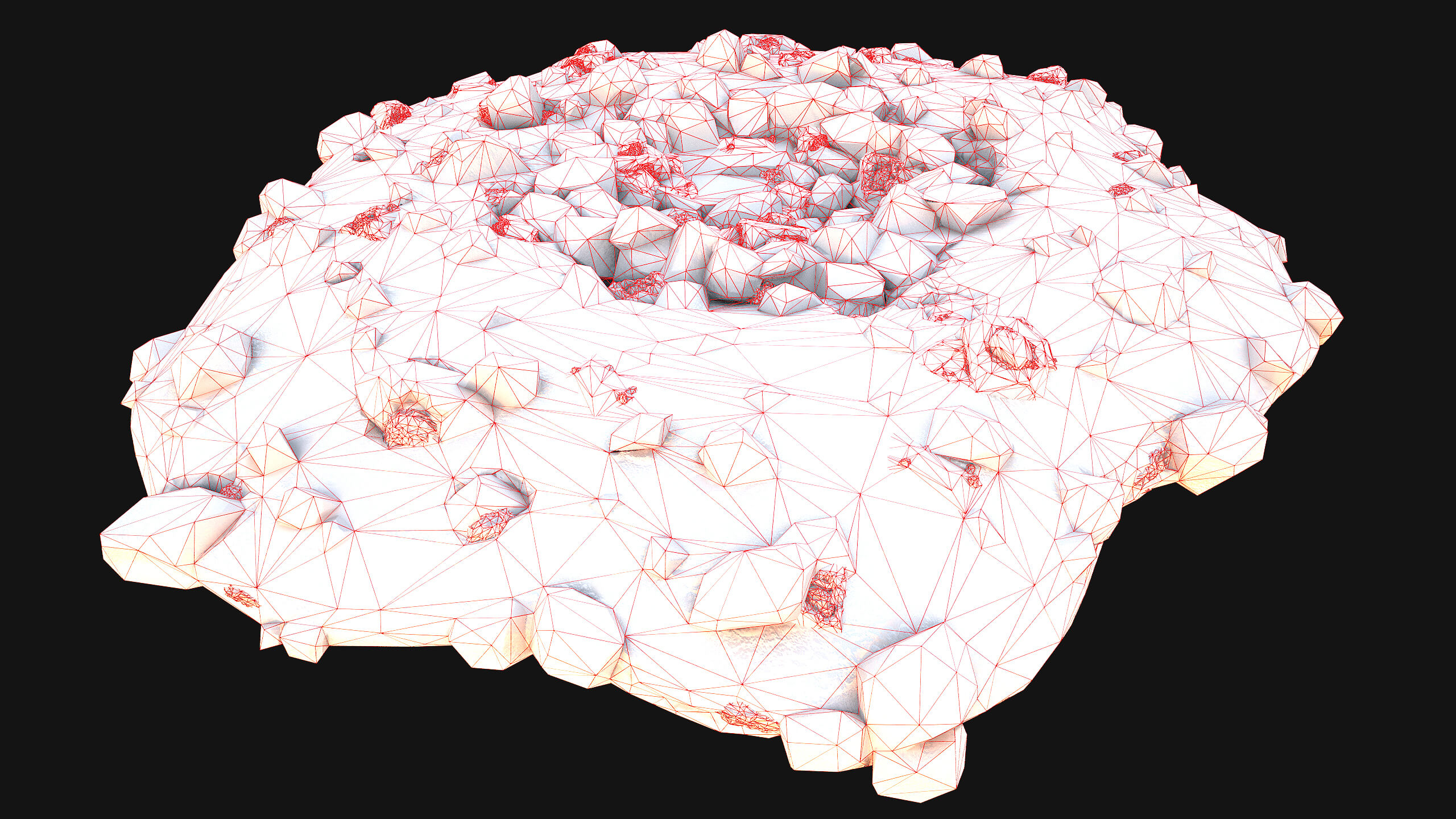 Iron Ore Stone Deposits for Mine Environment - 3D Model by Dereza