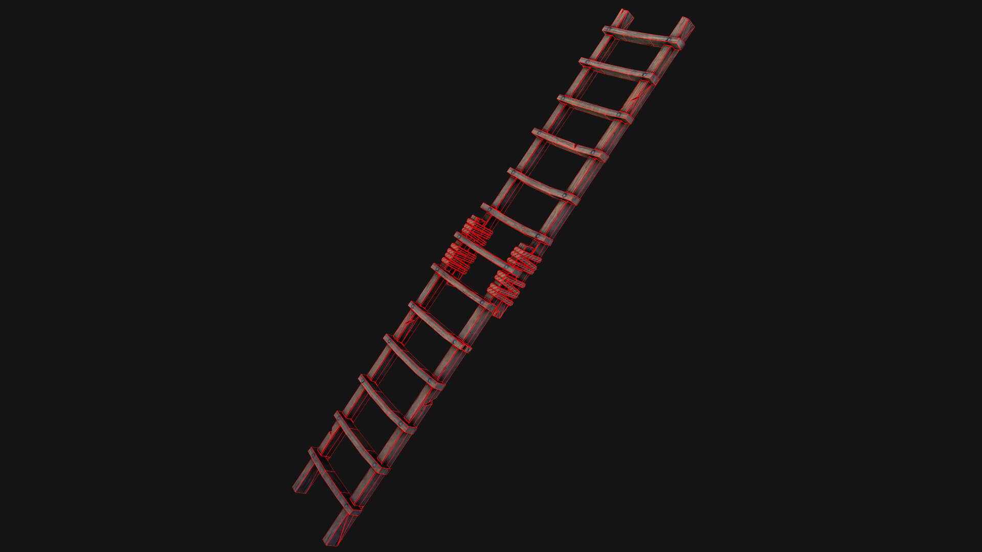 Ladder - 3D Model by Dereza