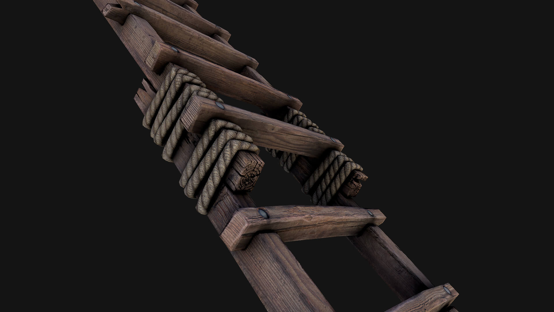 Ladder - 3D Model by Dereza