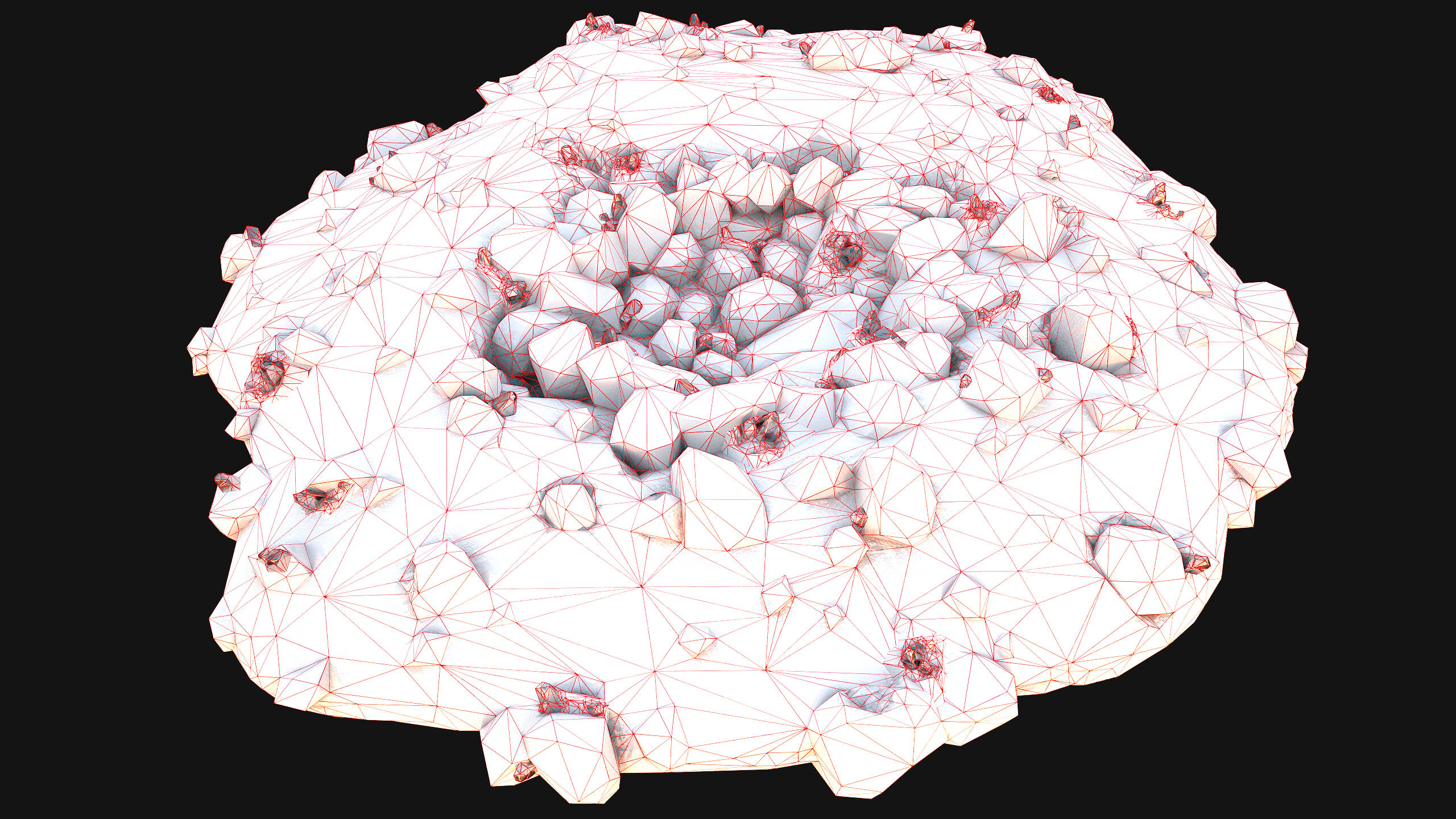 Large Rocks Tin Ore Deposits Quarry Environment - 3D Model by Dereza
