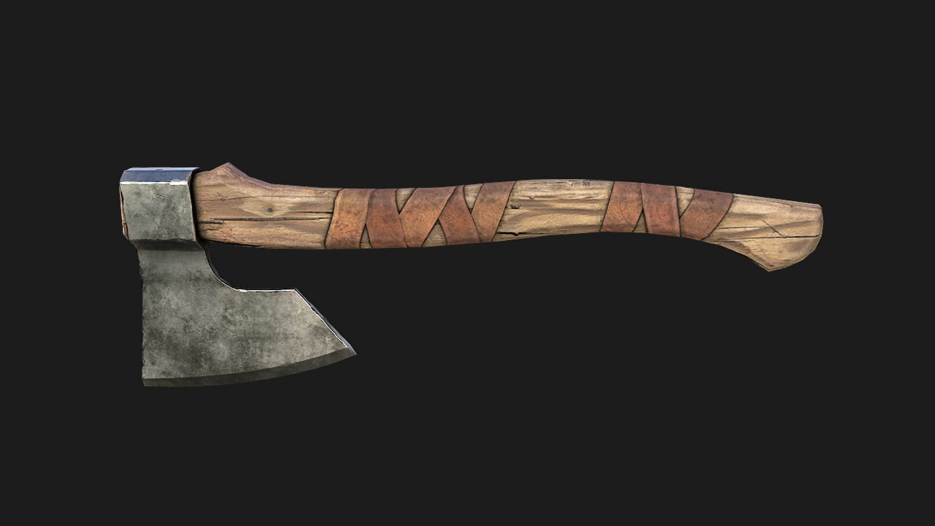 Lumberjack Axe - 3D Model by Dereza