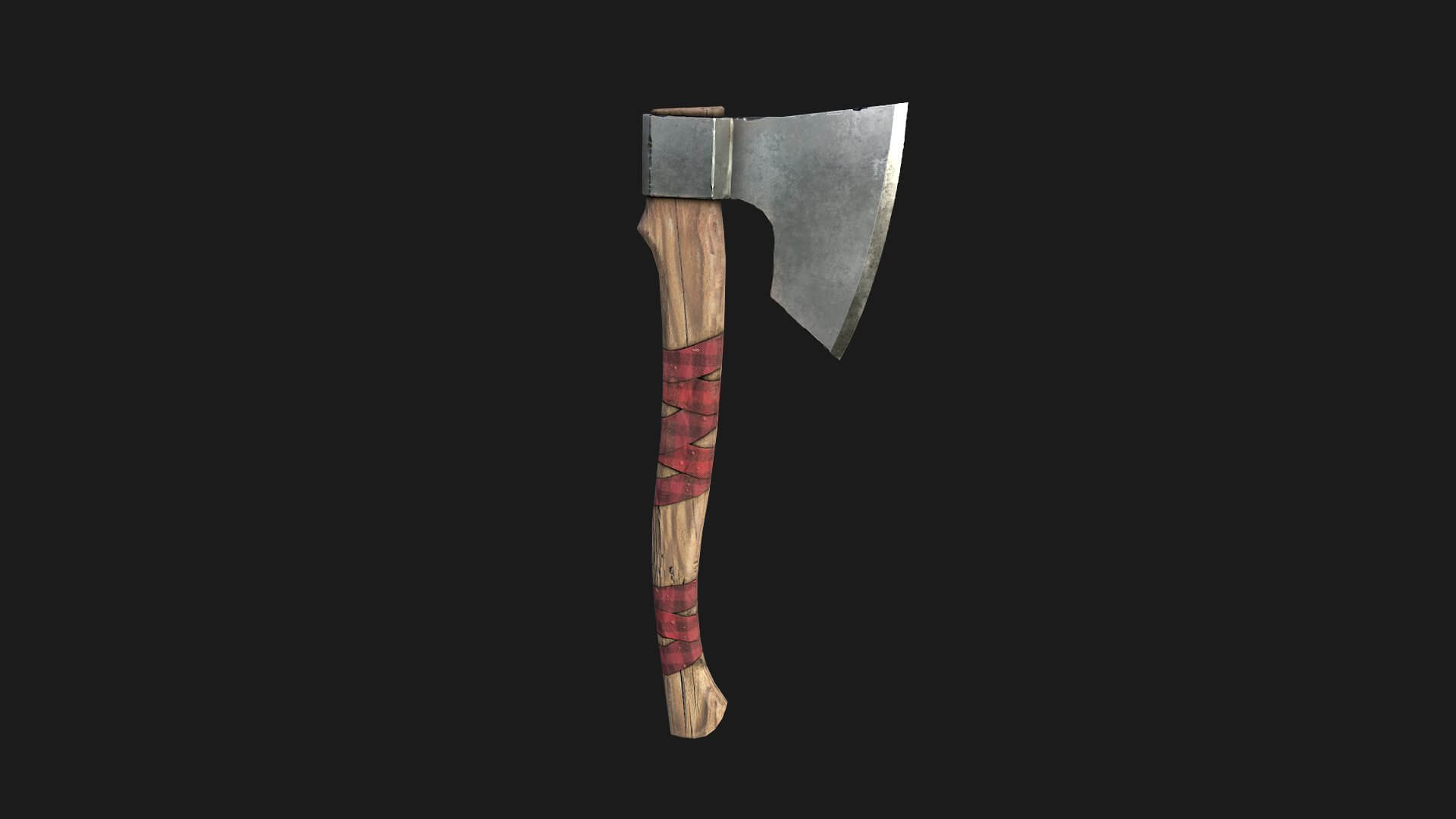 Lumberjack Axe - 3D Model by Dereza