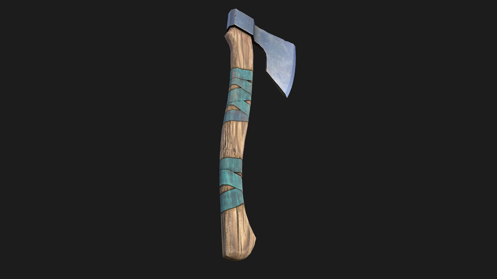 Lumberjack Axe - 3D Model by Dereza