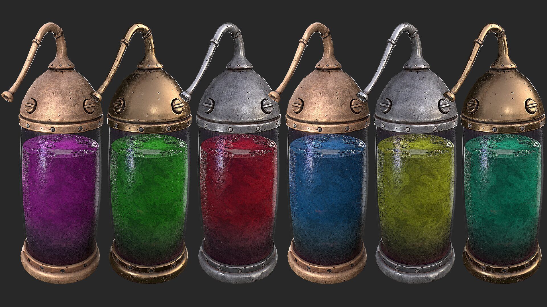 Medieval Capsule Laboratory - 3D Model by Dereza