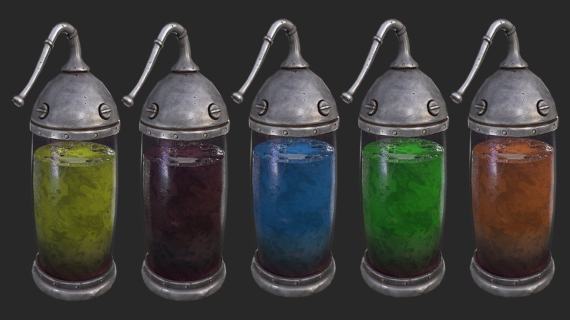 Medieval Capsule Laboratory - 3D Model by Dereza