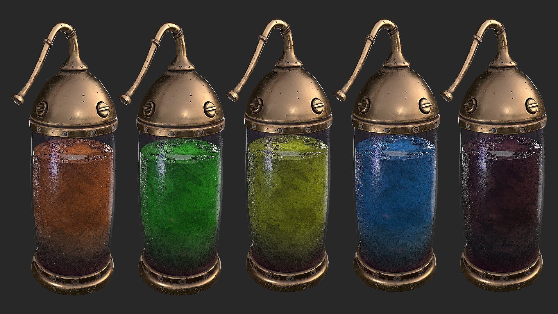 Medieval Capsule Laboratory - 3D Model by Dereza