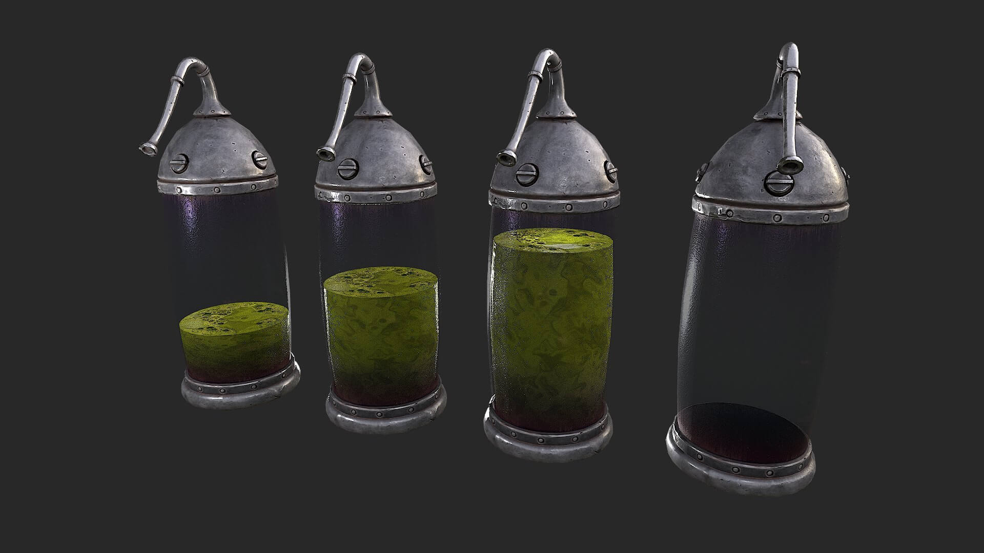 Medieval Capsule Laboratory - 3D Model by Dereza