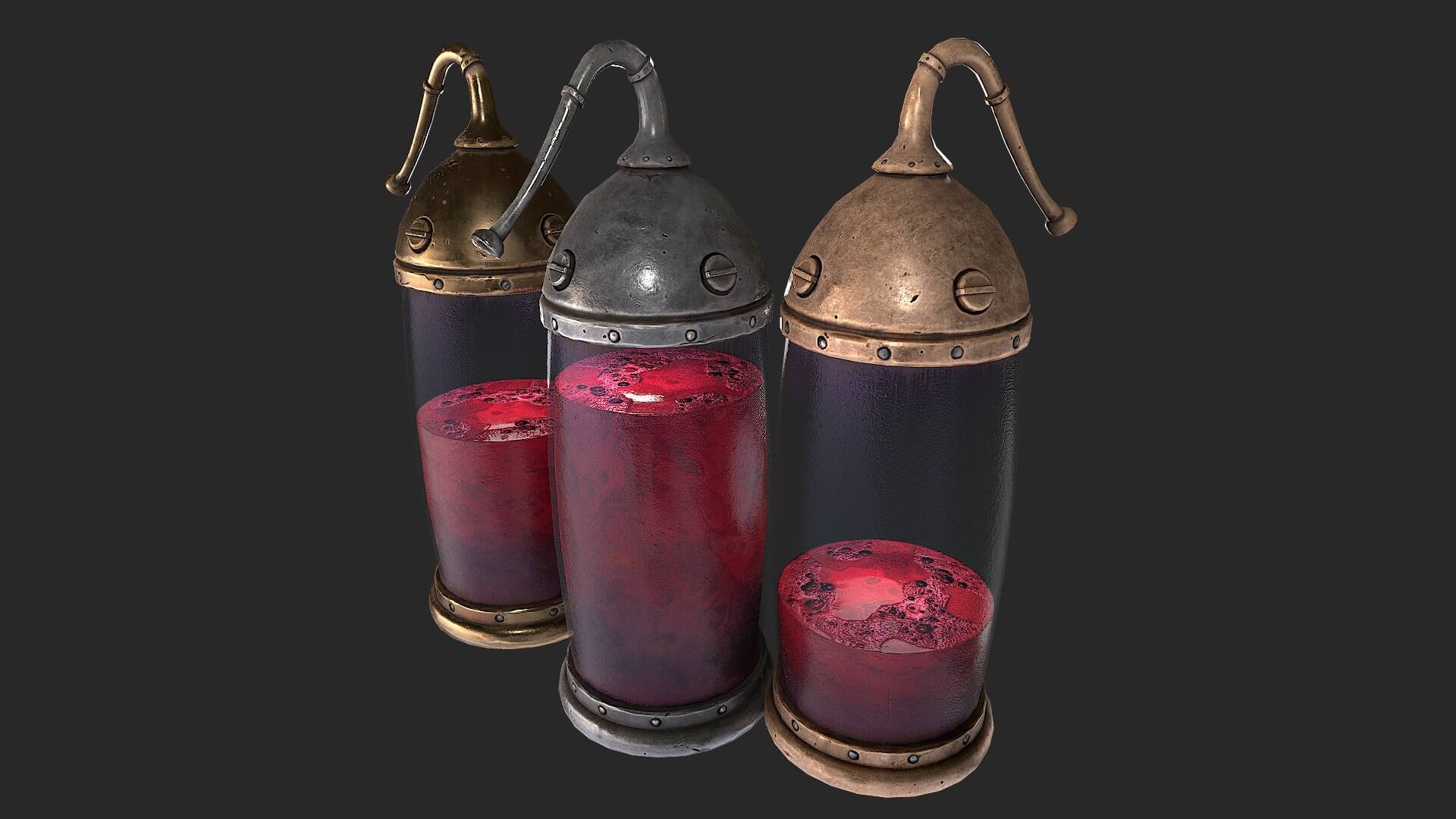 Medieval Capsule Laboratory - 3D Model by Dereza