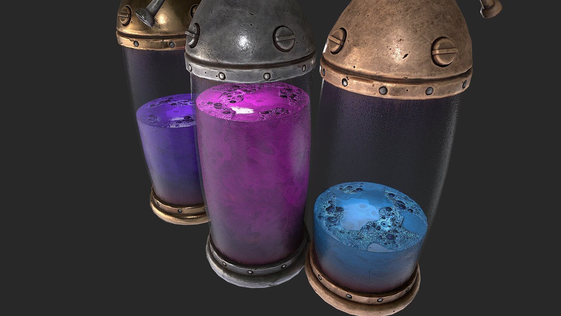 Medieval Capsule Laboratory - 3D Model by Dereza