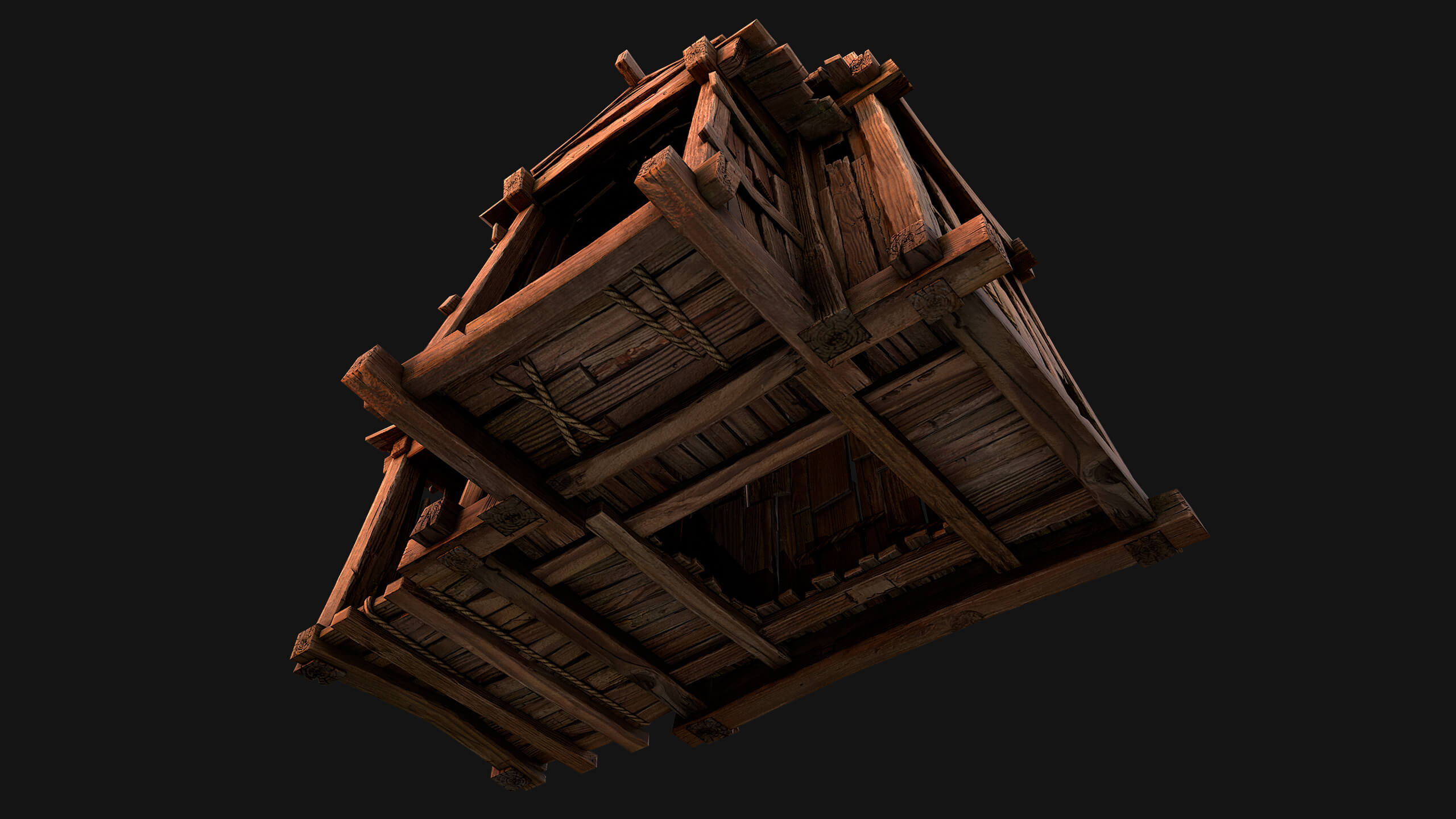 Medieval Copper Ore Mine - 3D Model by Dereza