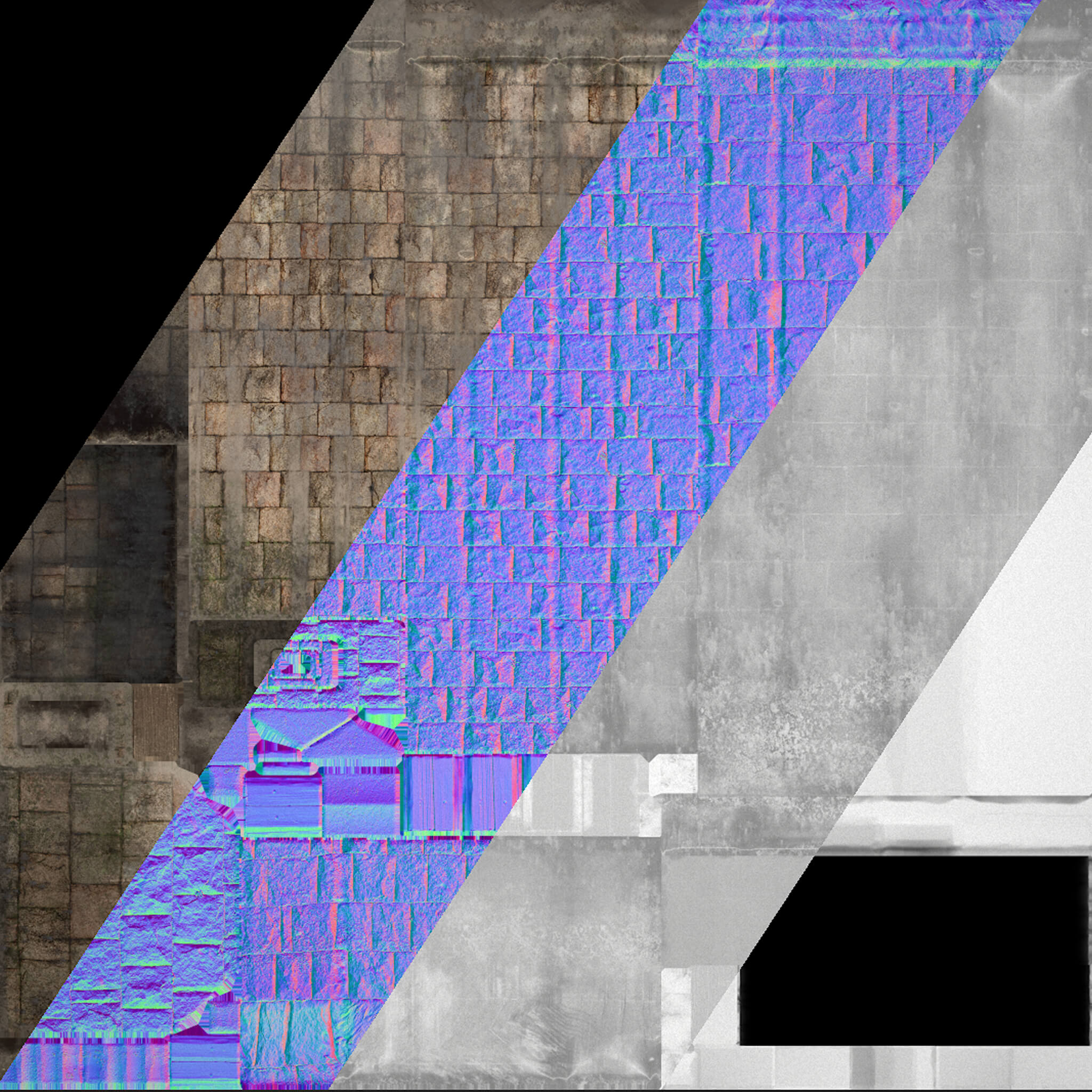 Medieval Fireplace Chimney - 3D Model by Dereza