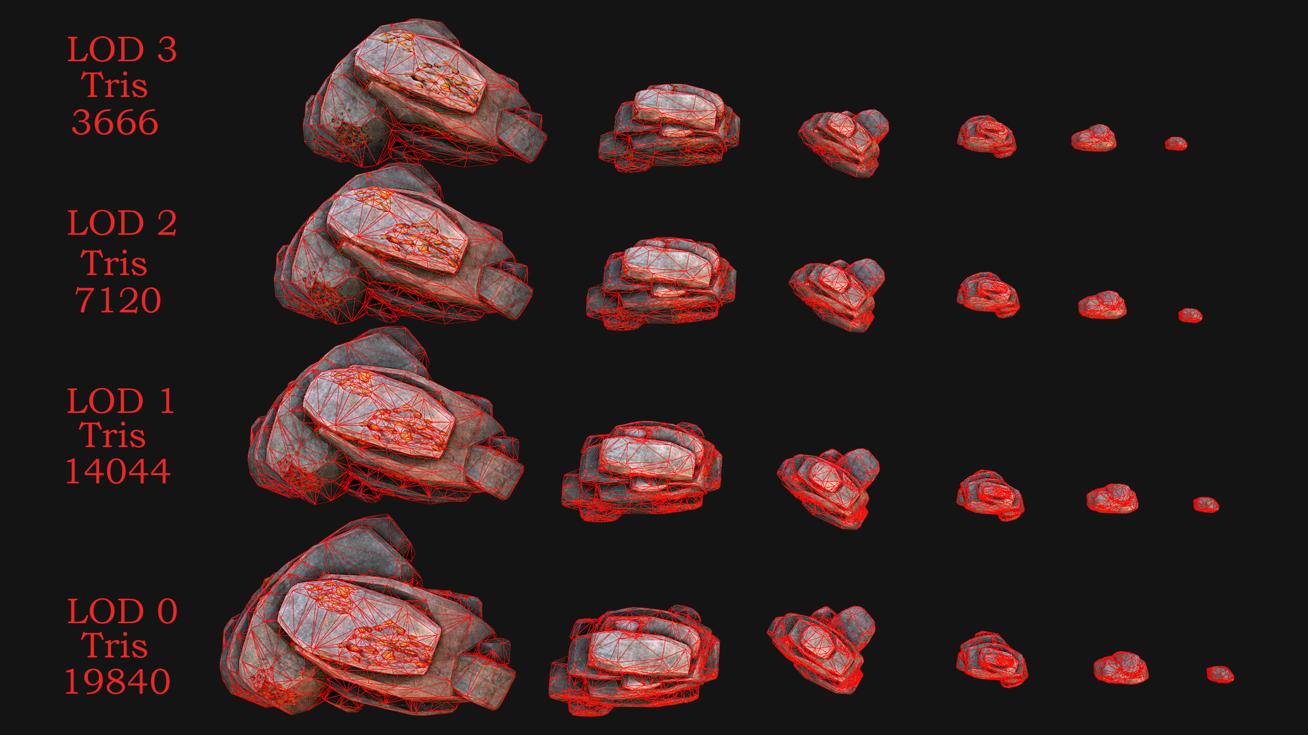 Medieval Gold Ore Mine - 3D Model by Dereza