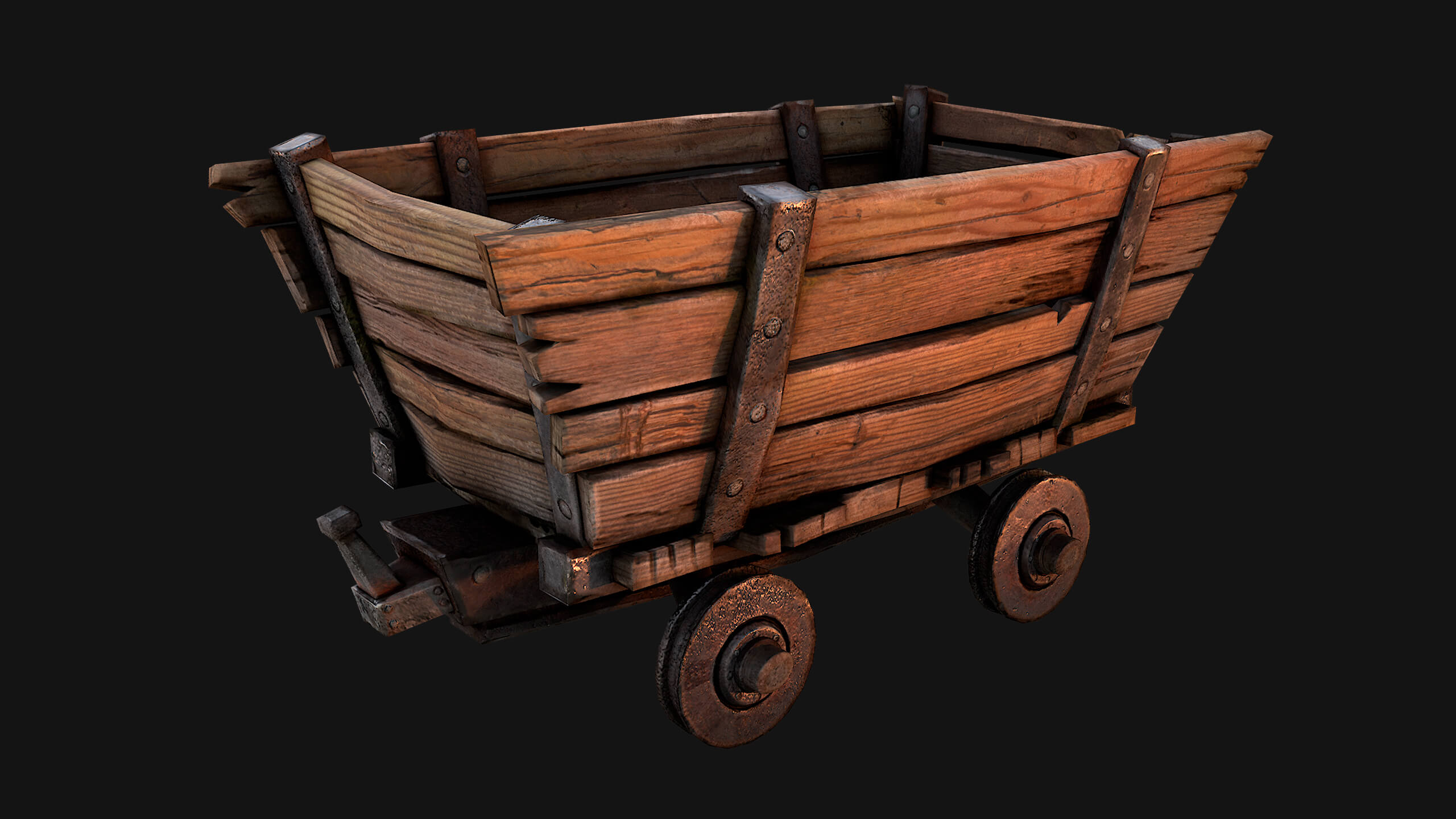 Medieval Gold Ore Mine - 3D Model by Dereza