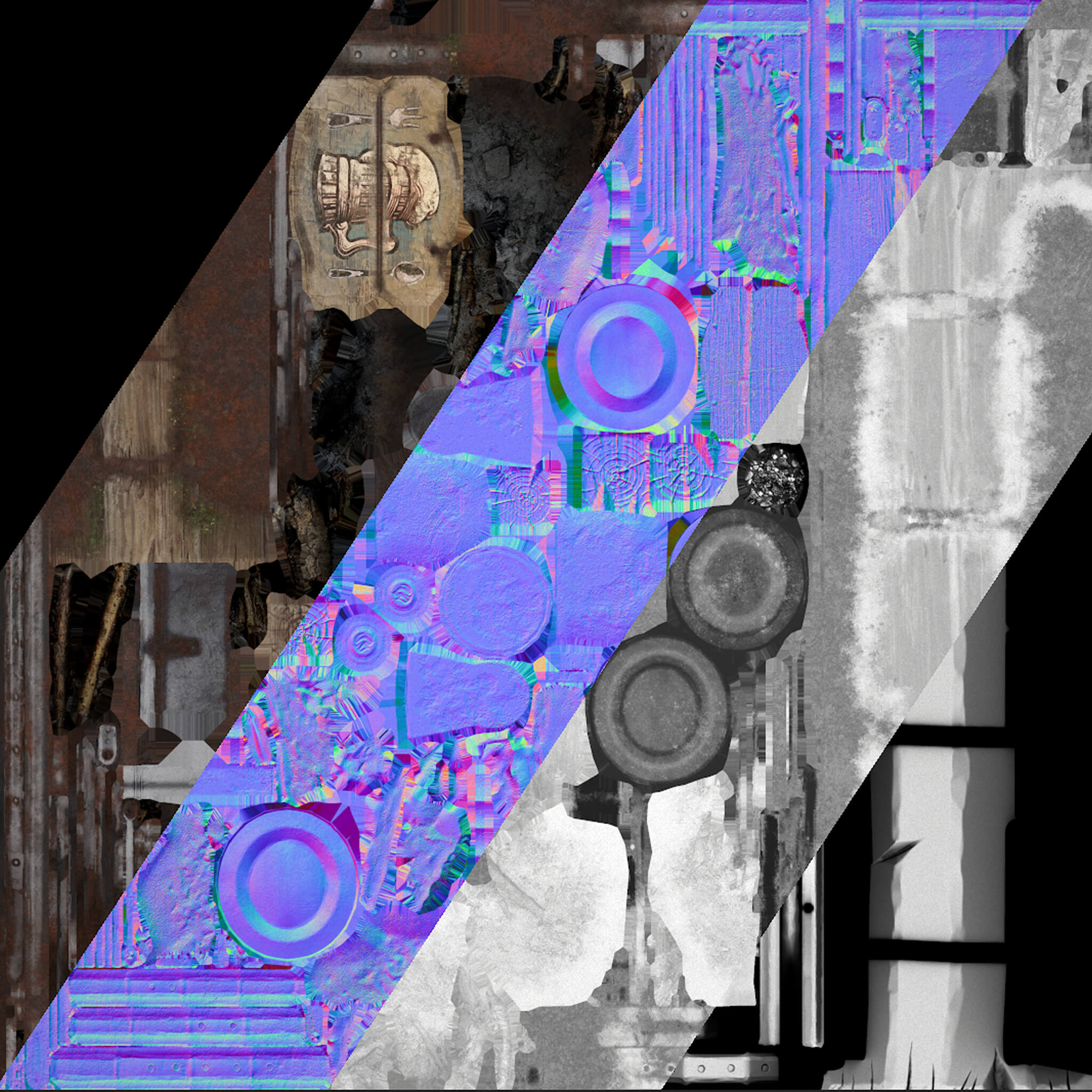 Medieval High Rise House 4 Floors - 3D Model by Dereza