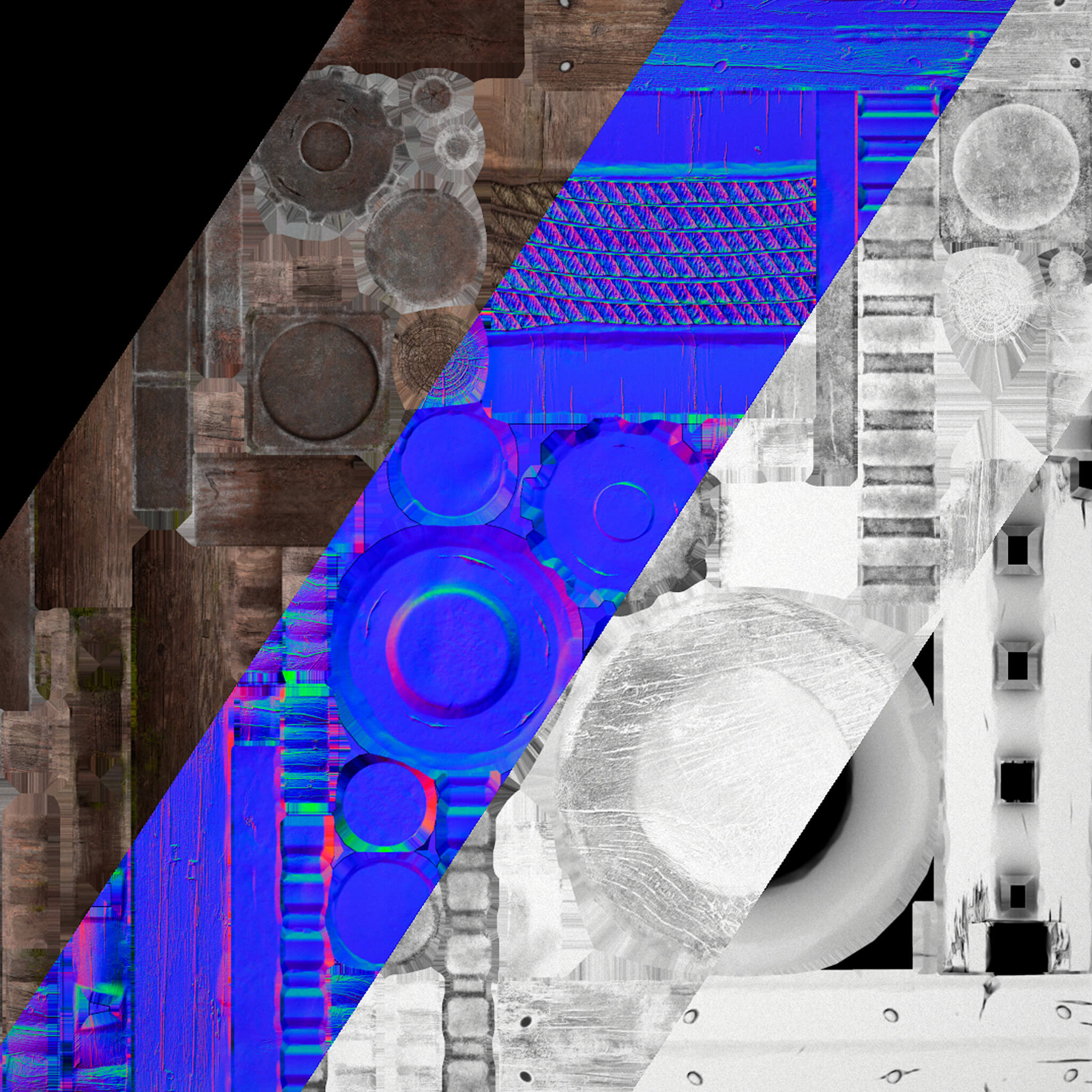 Medieval Lift Elevator - 3D Model by Dereza