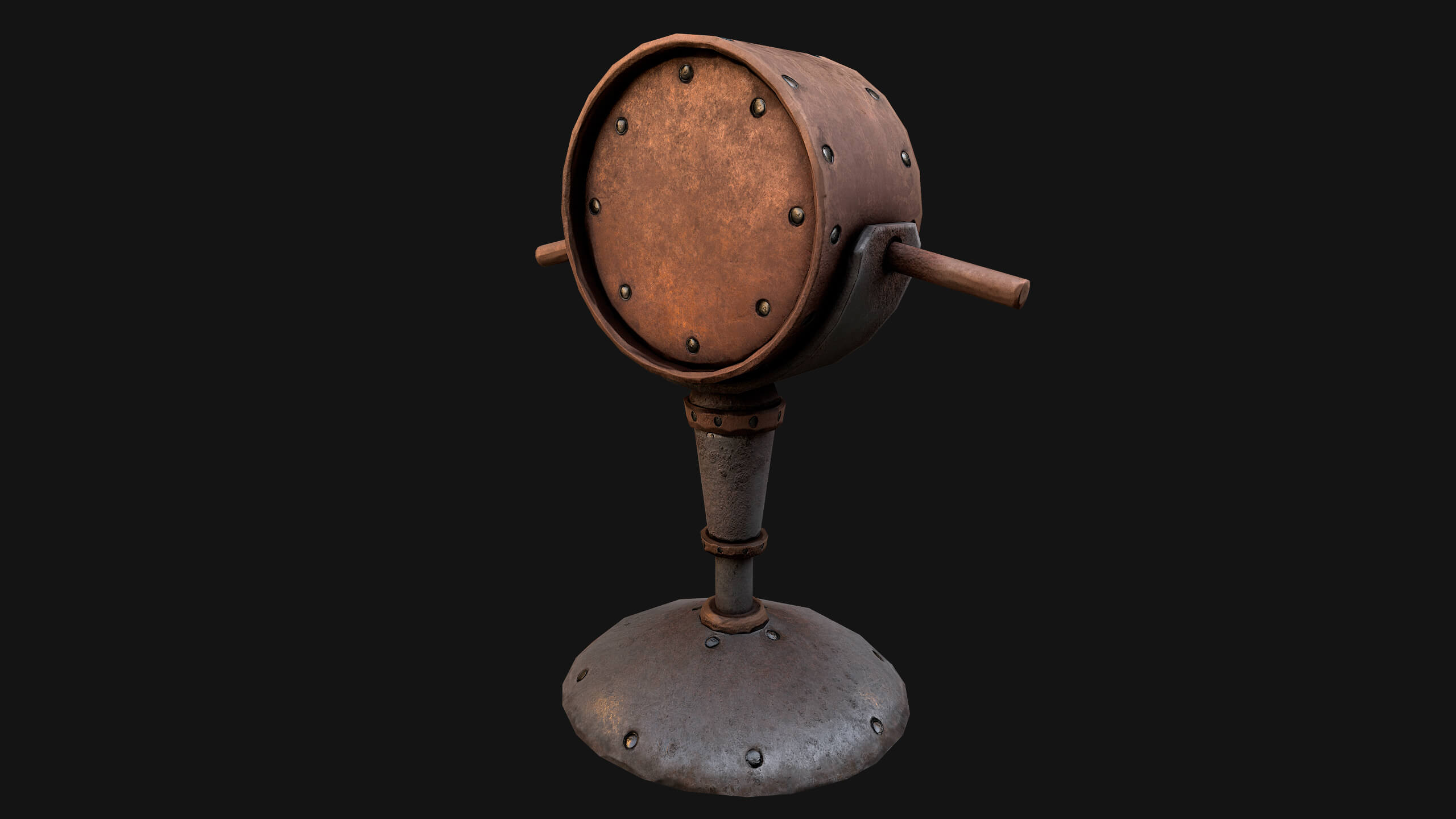 Medieval Lighthouse Tower With Interior - 3D Model by Dereza