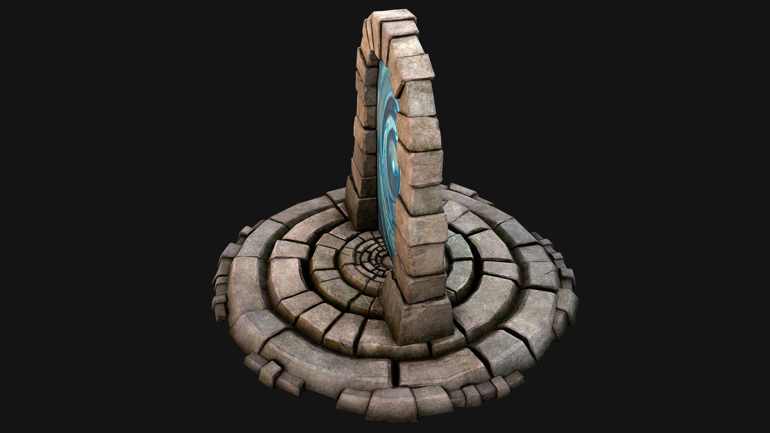 Medieval Portal Teleport Video Animation for Unreal and Unit - 3D Model ...