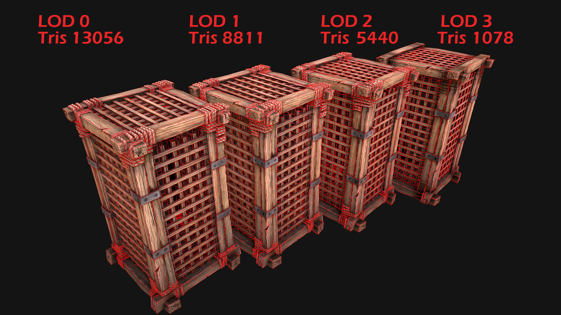 Medieval Prison Cells - 3D Model by Dereza