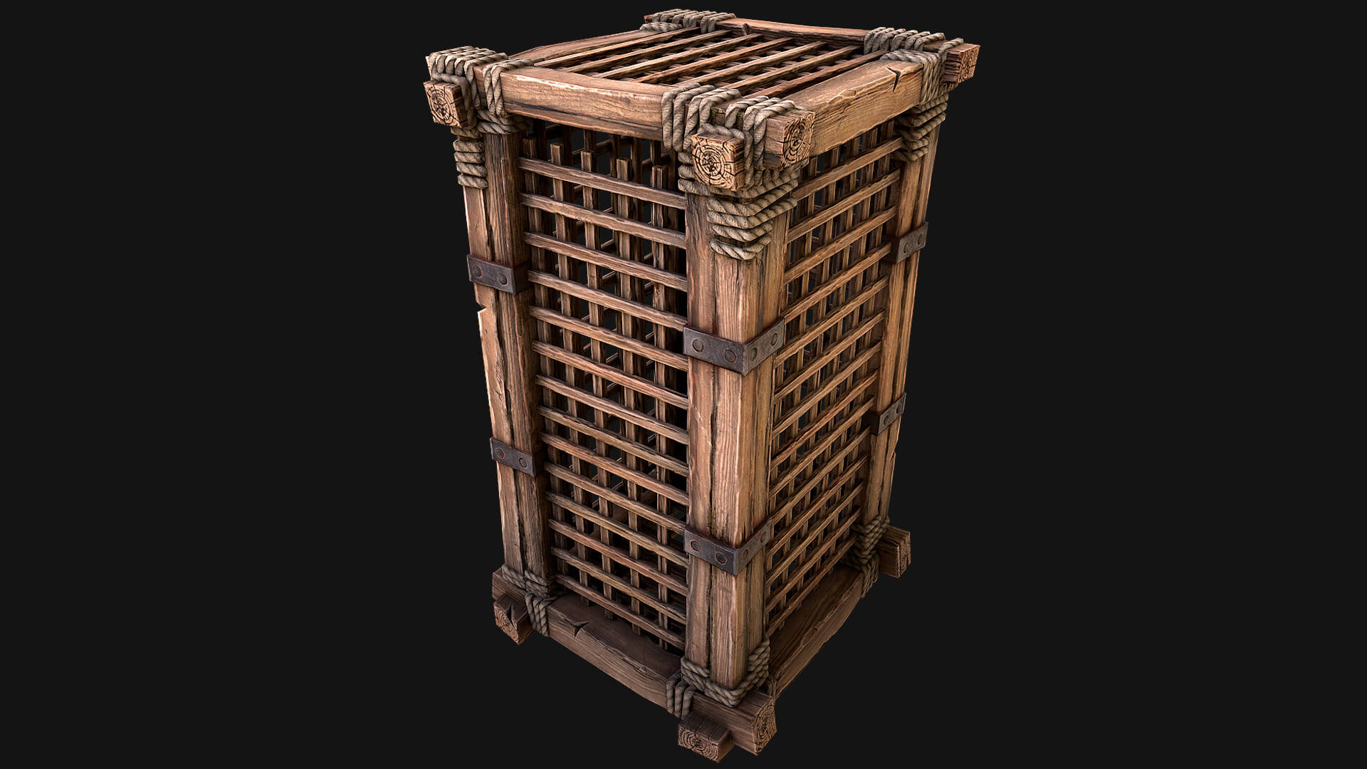 Medieval Prison Cells - 3D Model by Dereza