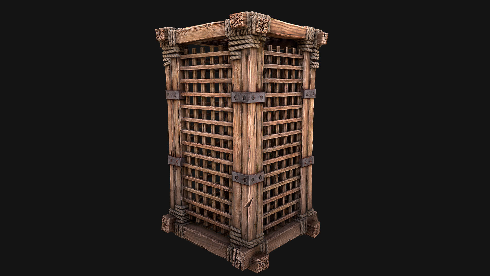 Medieval Prison Cells - 3D Model by Dereza