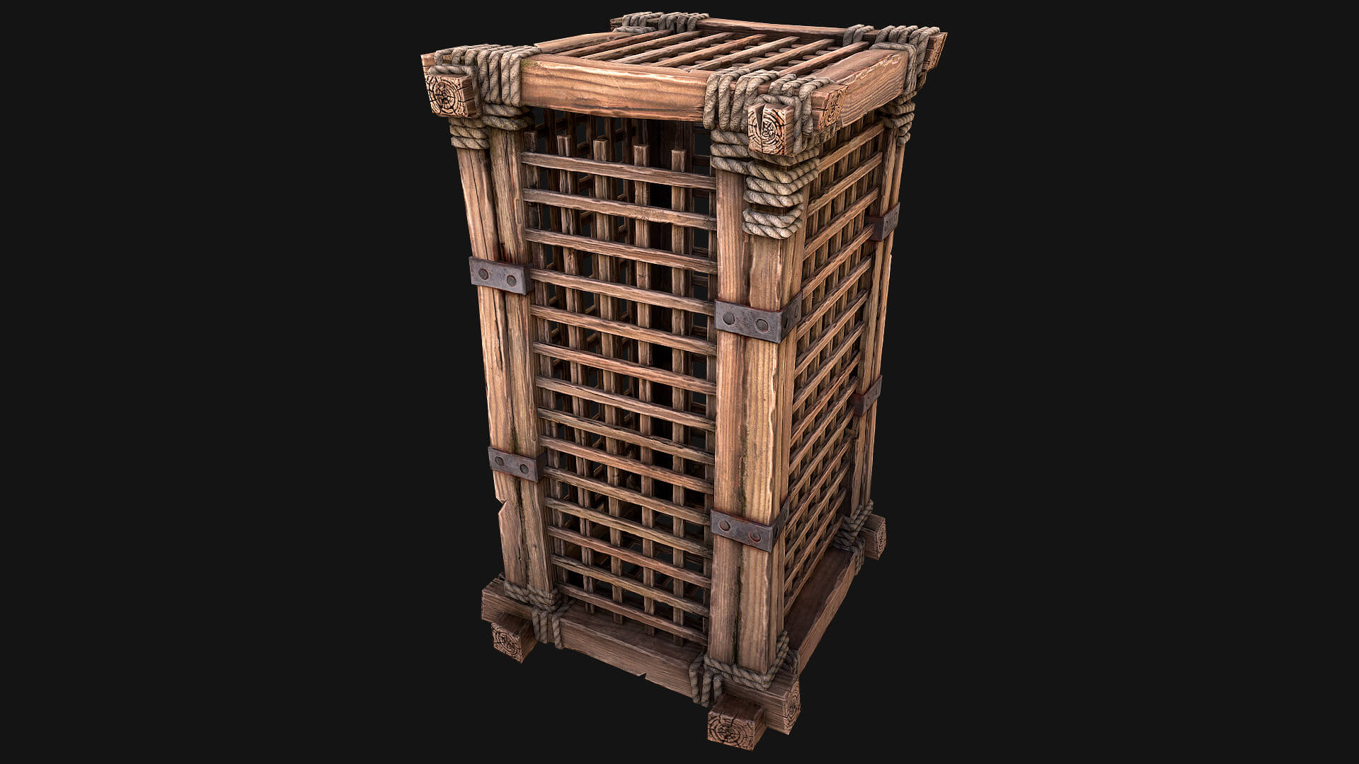 Medieval Prison Cells - 3D Model by Dereza
