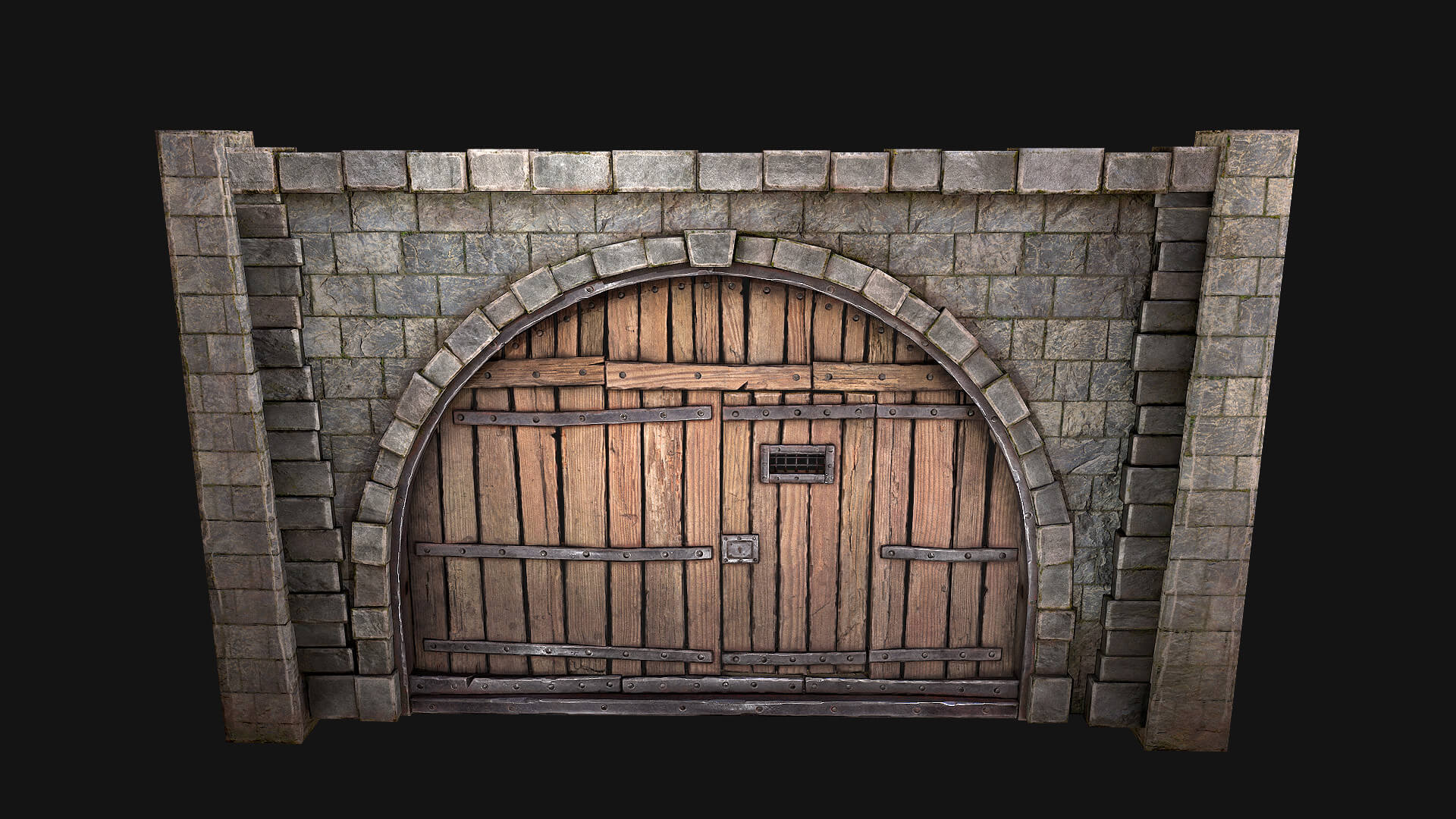 Medieval Castle Doors