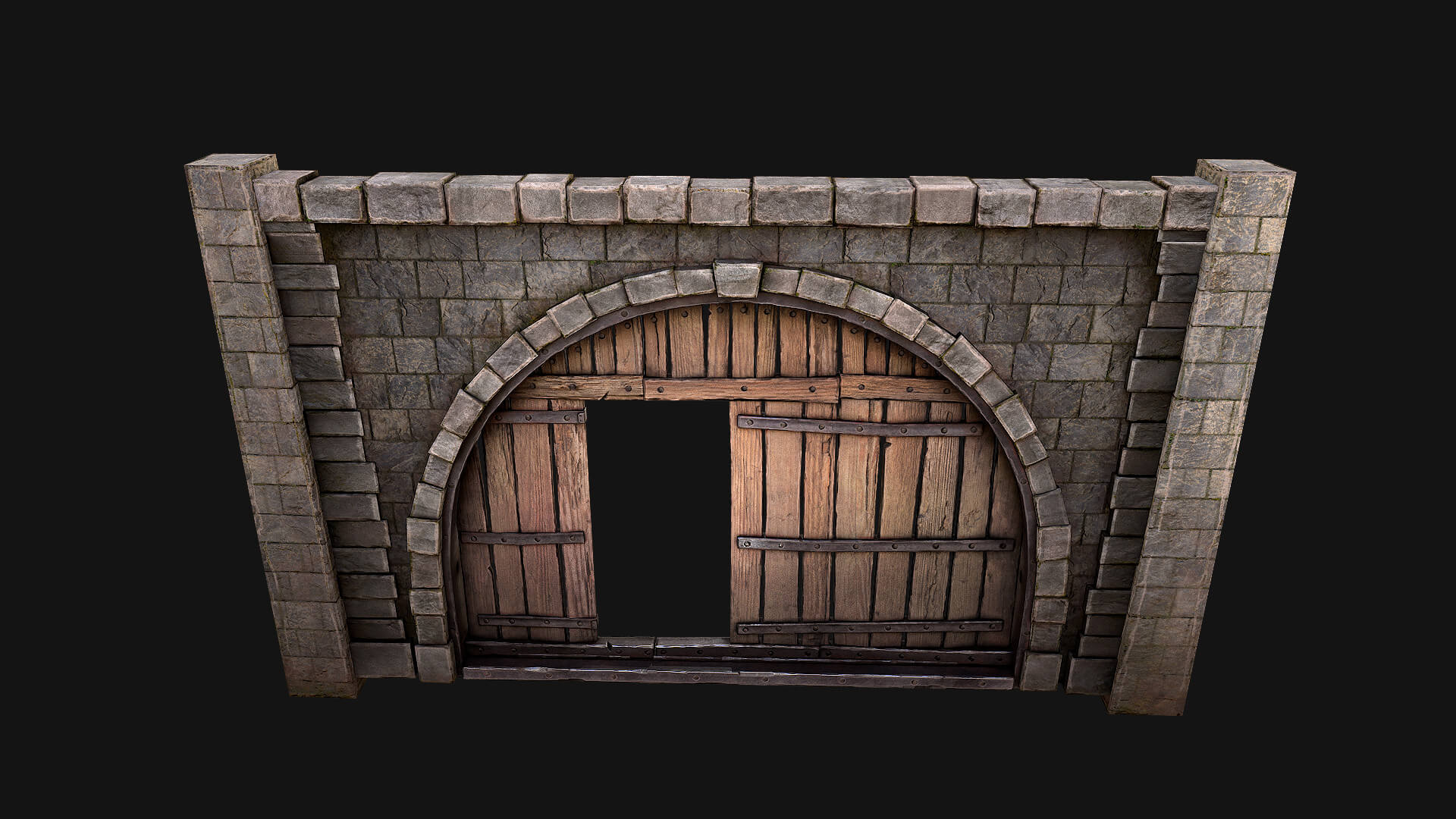 Medieval Dungeon Door