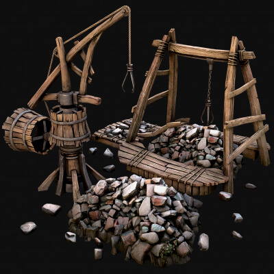 3D Models | Medieval | Quarries | RenderHub