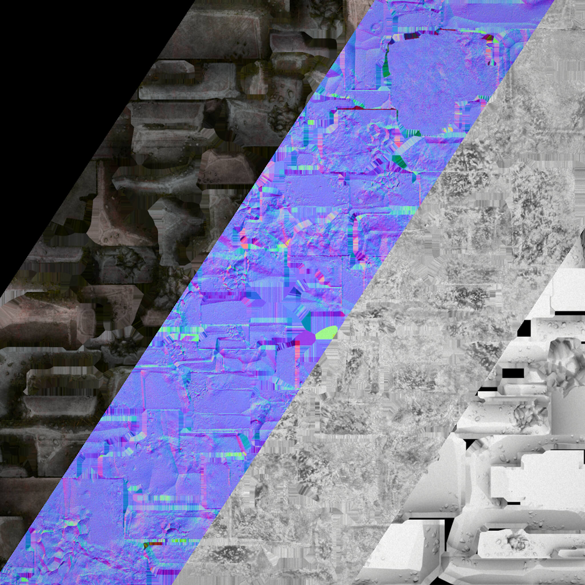 Medieval Stone Ore Mine - 3D Model by Dereza