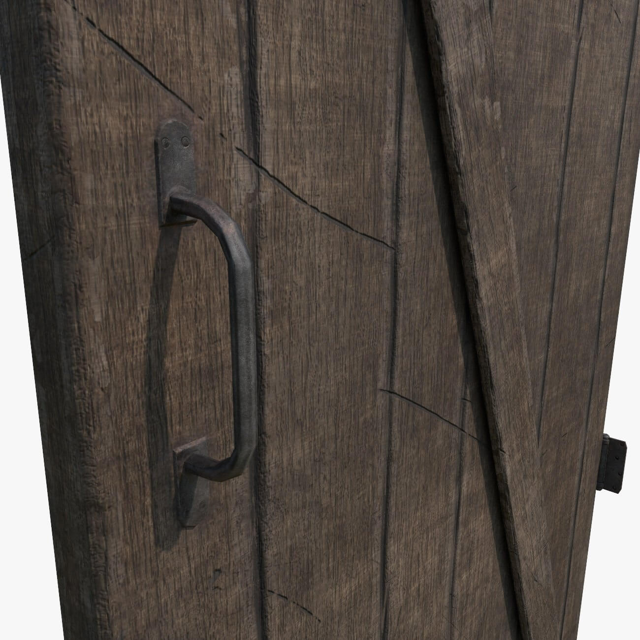 Medieval Tavern Door and Window - 3D Model by Dereza