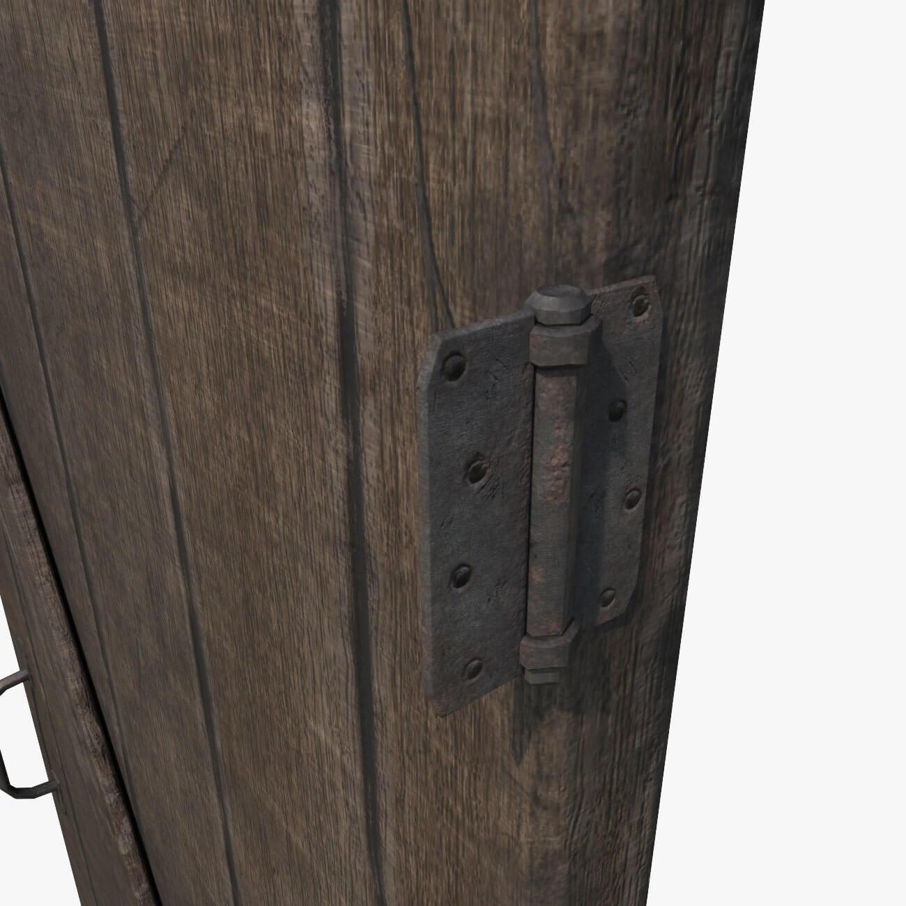 Medieval Tavern Door and Window - 3D Model by Dereza