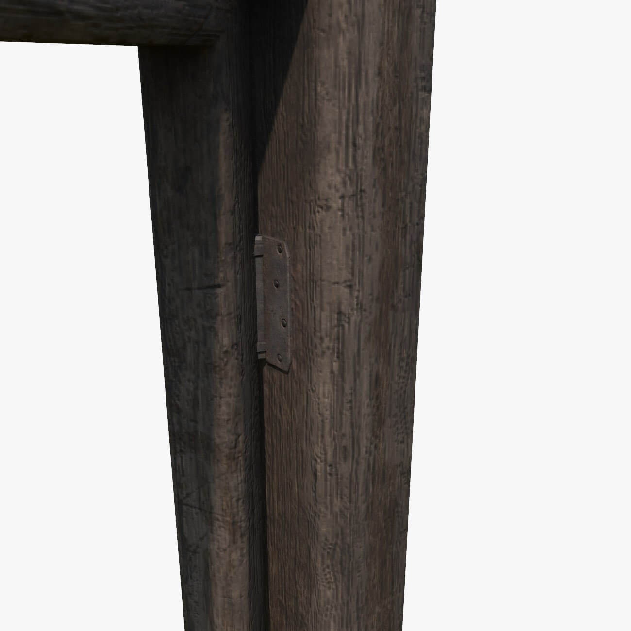 Medieval Tavern Door and Window - 3D Model by Dereza