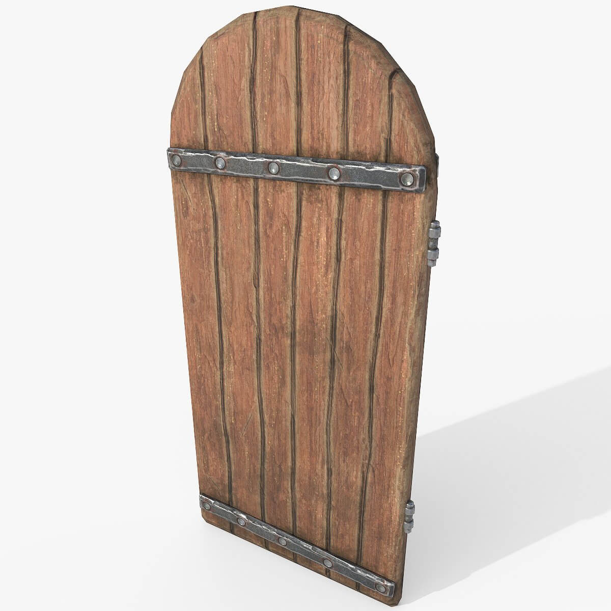 Medieval Tavern Door - 3D Model by Dereza