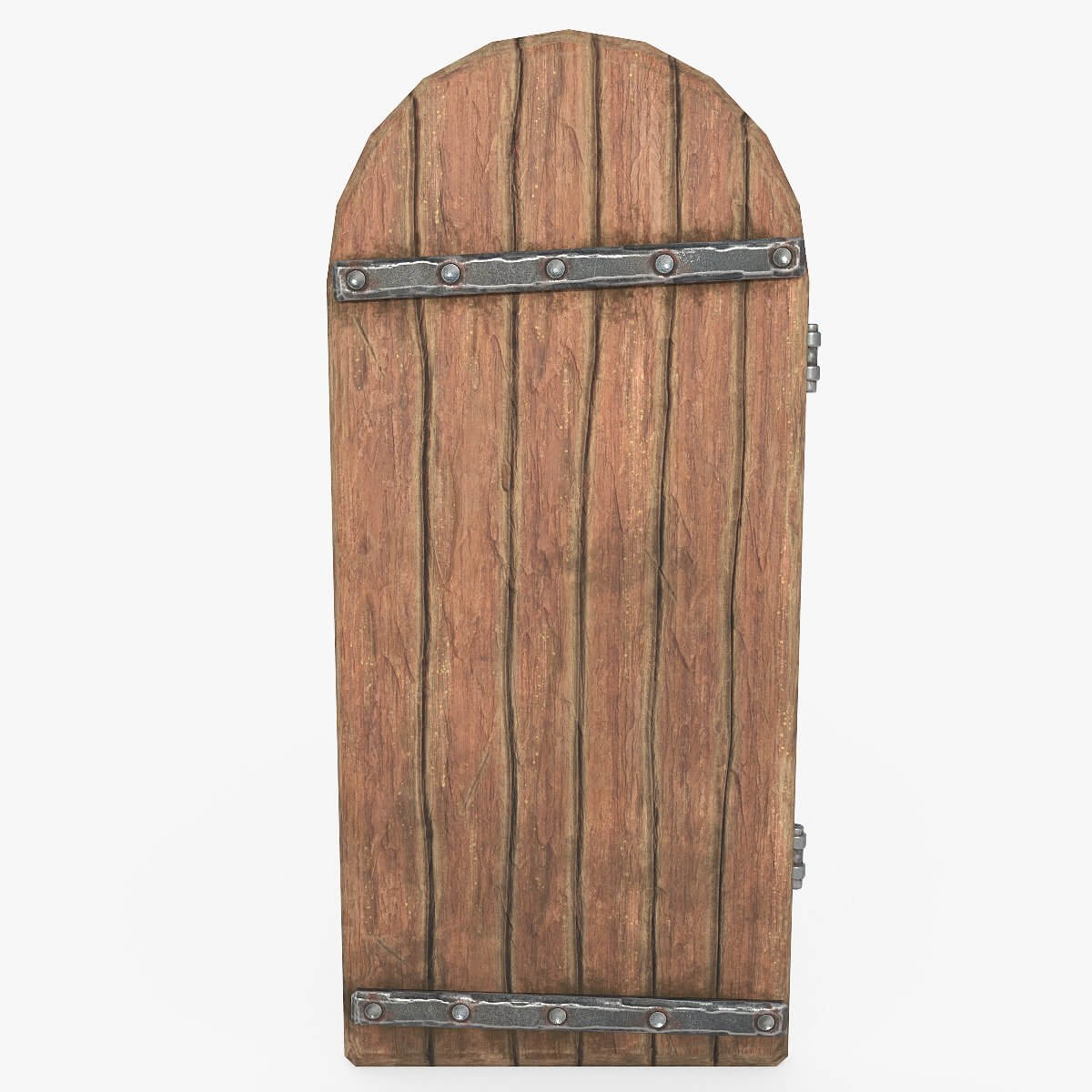 Medieval Tavern Door - 3D Model by Dereza