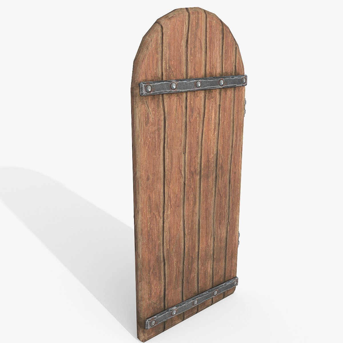Medieval Tavern Door - 3D Model by Dereza