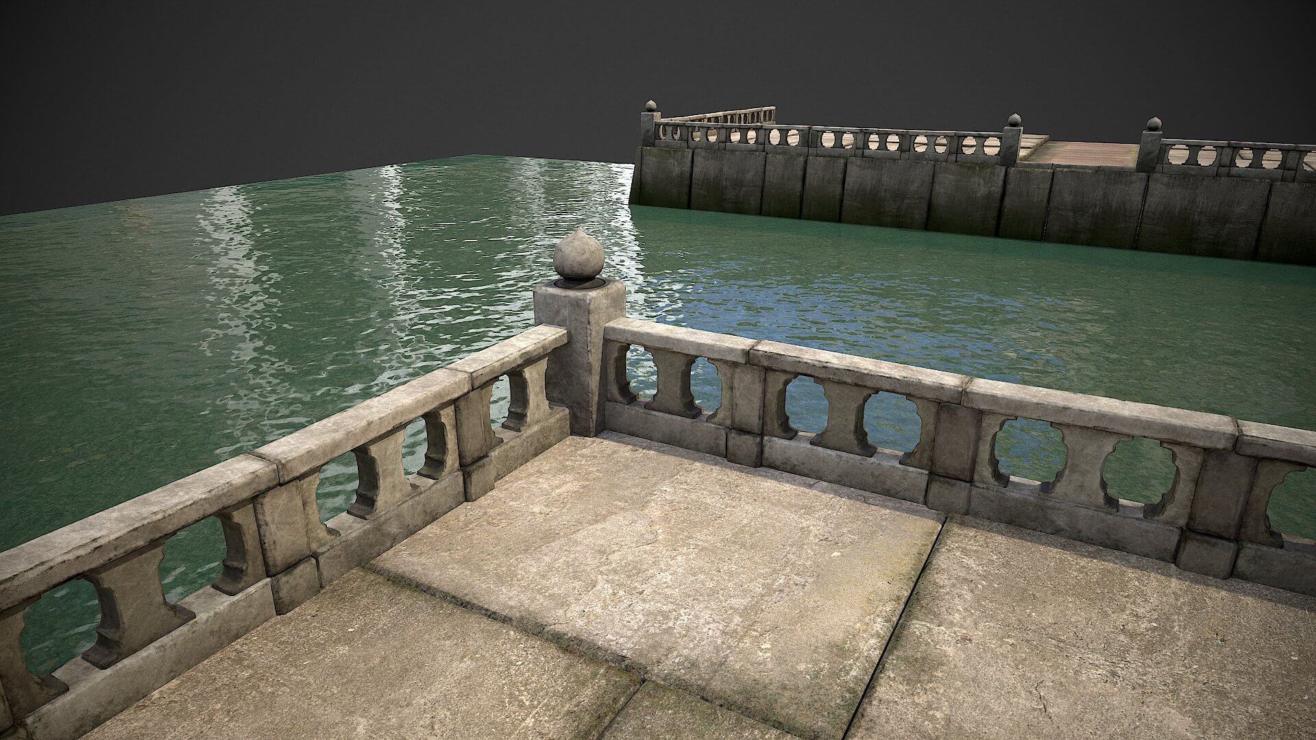 Modular Embankment - 3D Model by Dereza