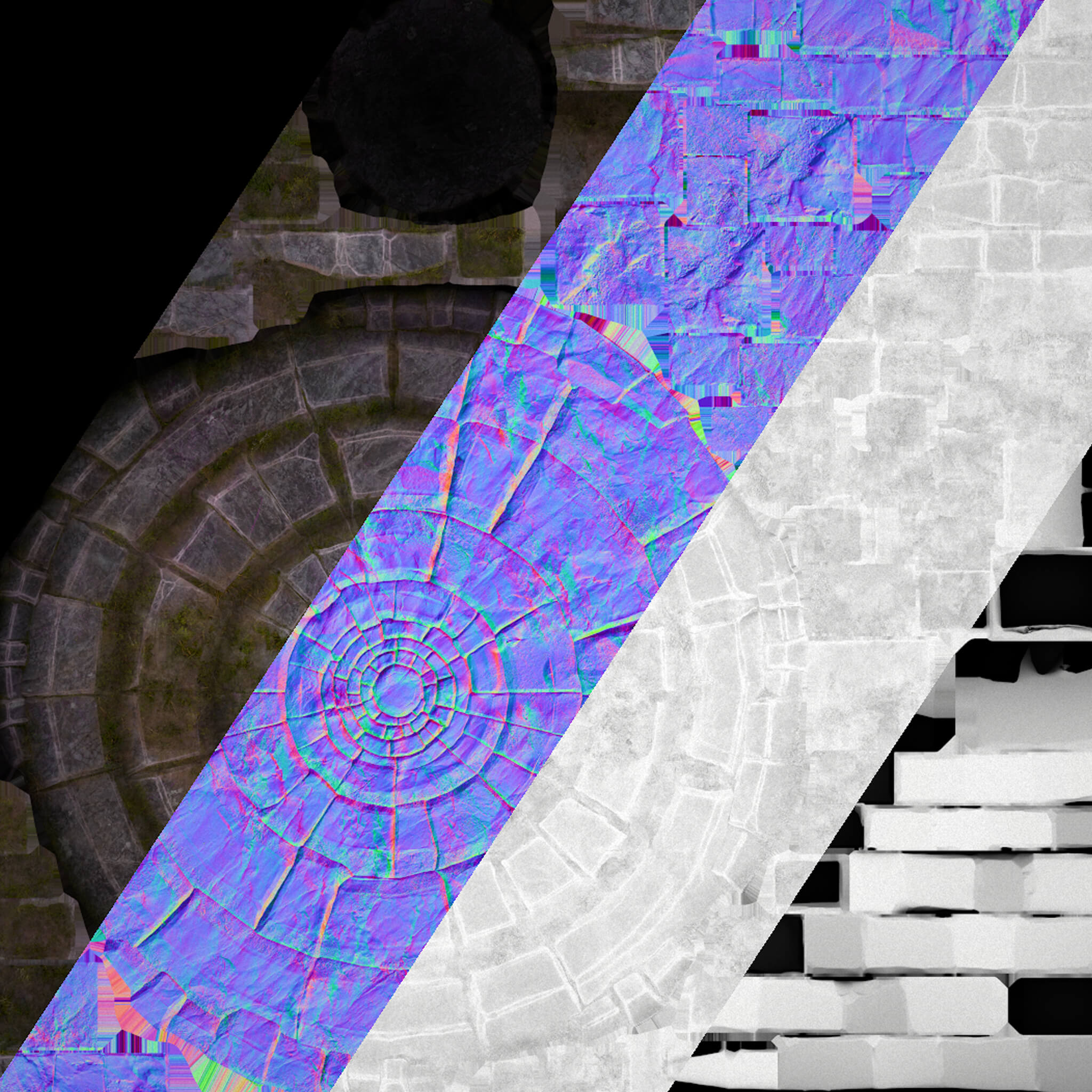 Portal Arch Teleport To Dark Ender Land for Unreal and Unity - 3D Model ...