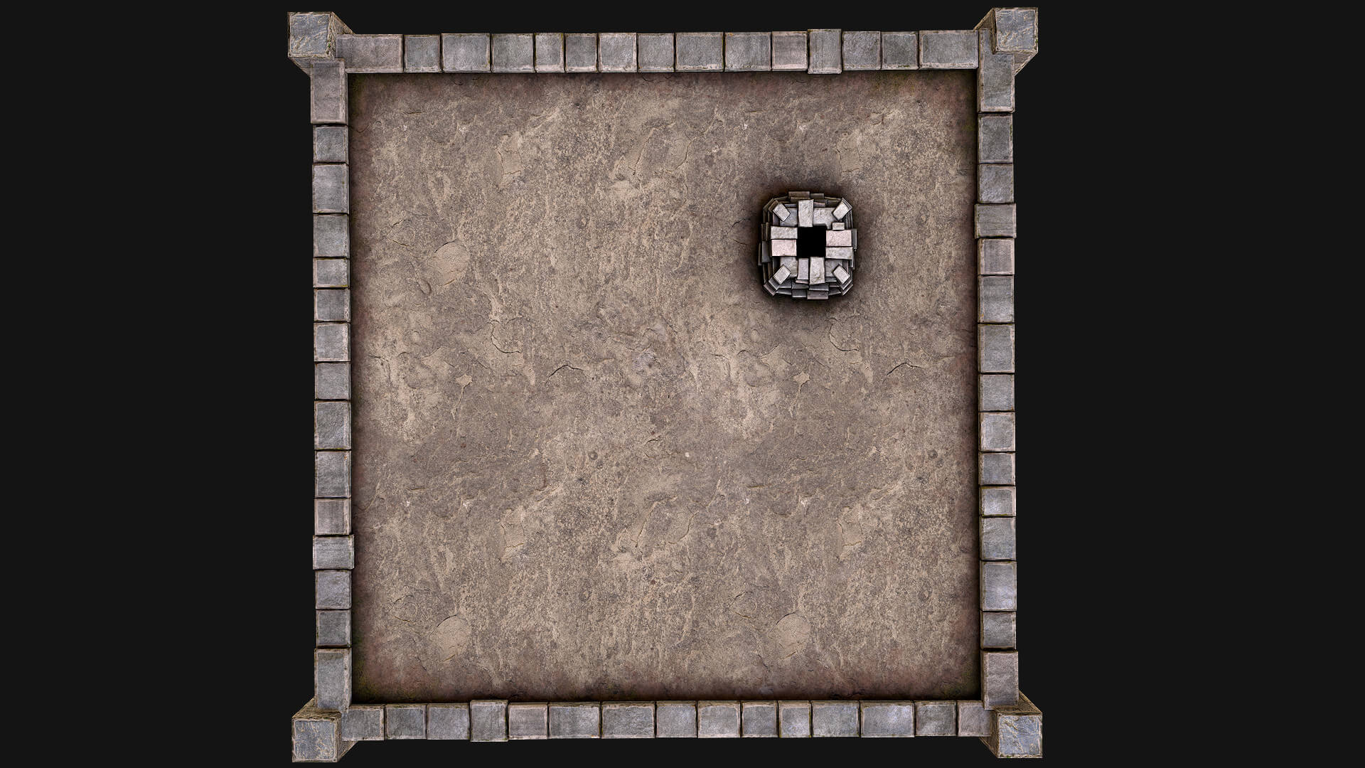 Medieval Prison Cell - 3D Model by Dereza