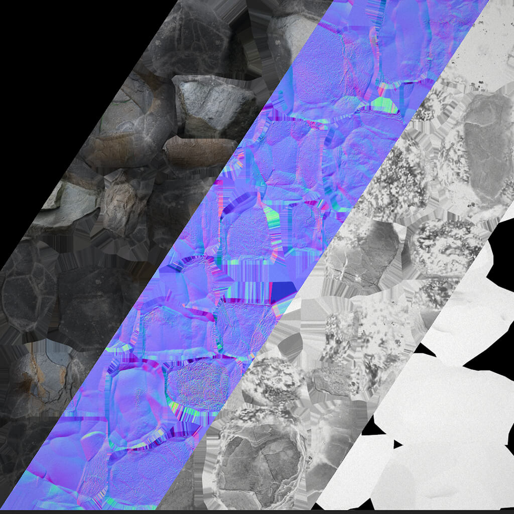 Quarry Stone Rock Mine - 3D Model by Dereza