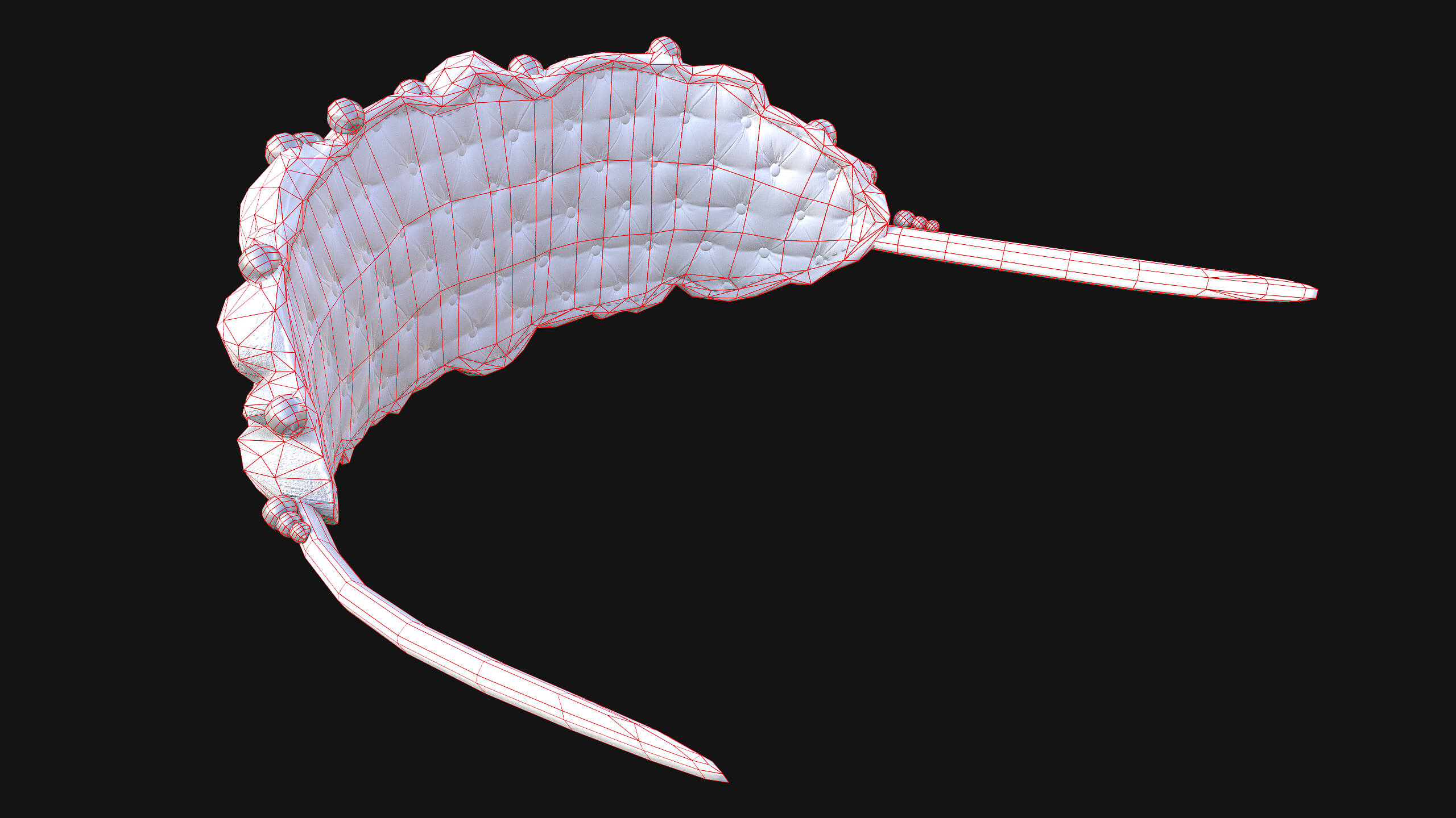 Queen Crown Princess Tiara Set - 3D Model by Dereza