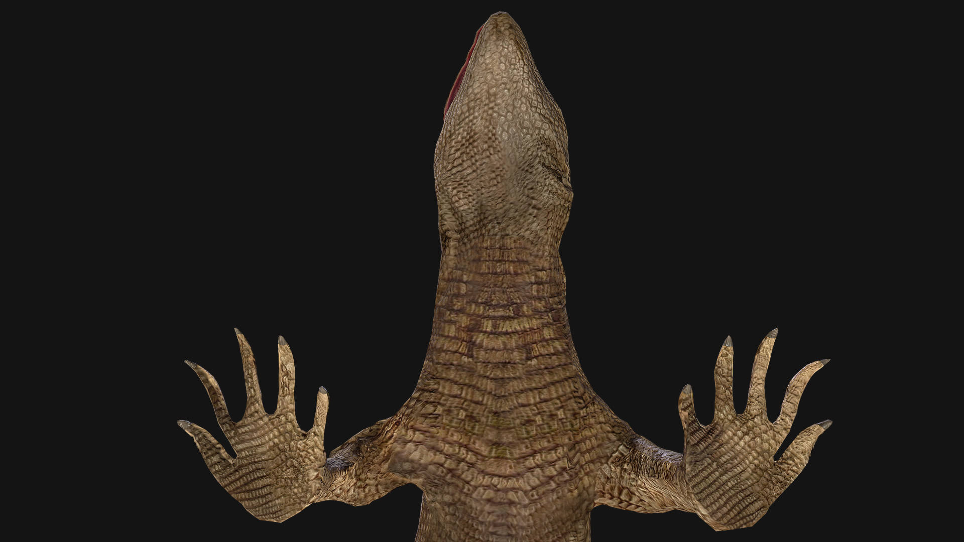 Reptiles Iguana and lizard - 3D Model by Dereza