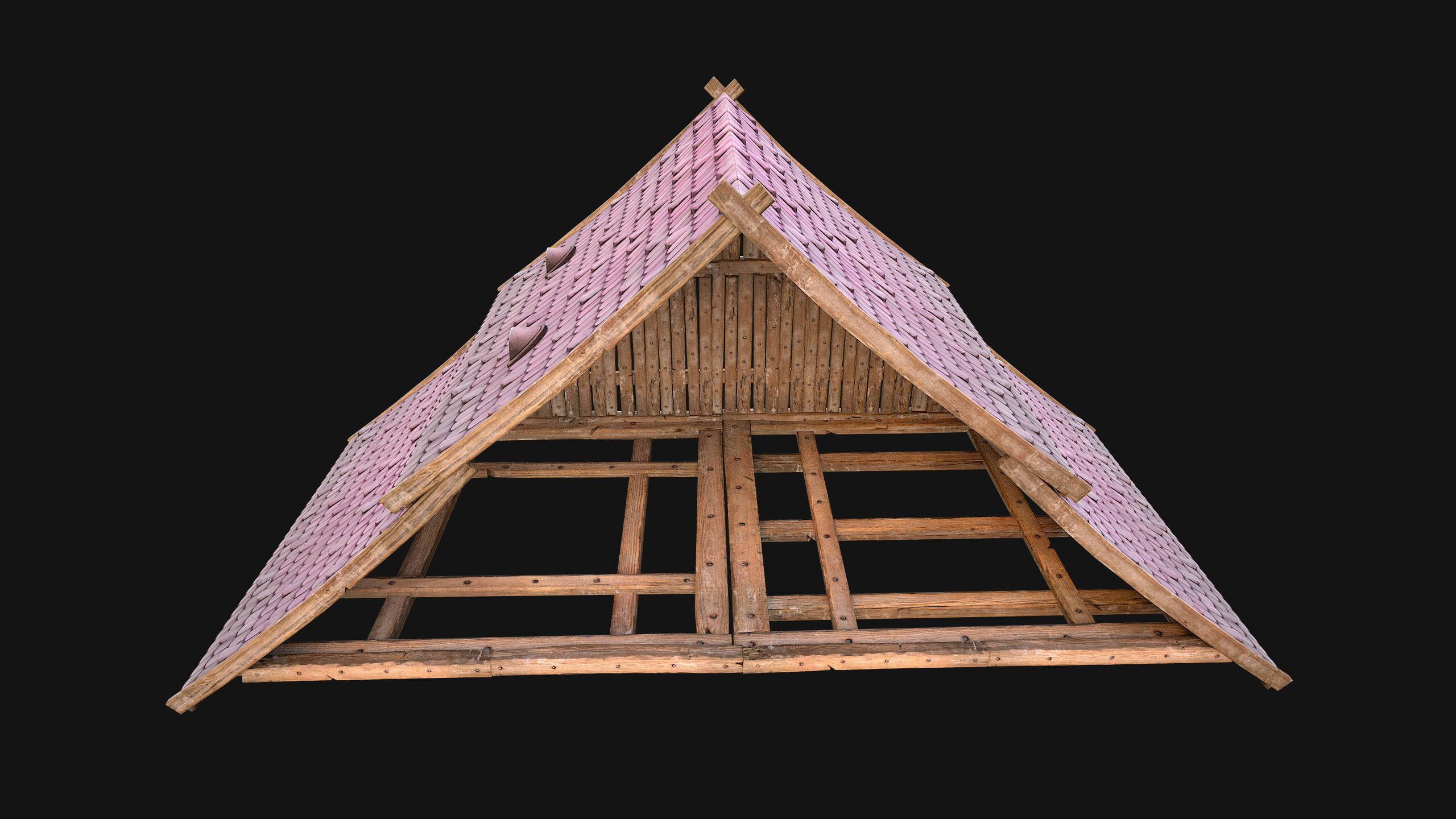 Medieval Tile Roof Constructor - 3D Model by Dereza