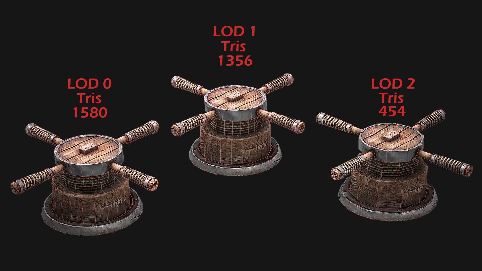 Rotating Mechanism - 3D Model by Dereza