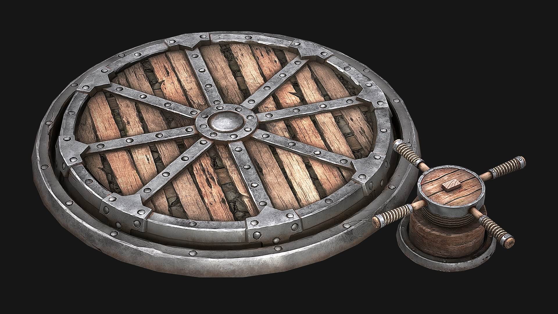 Rotating Platform - 3D Model by Dereza