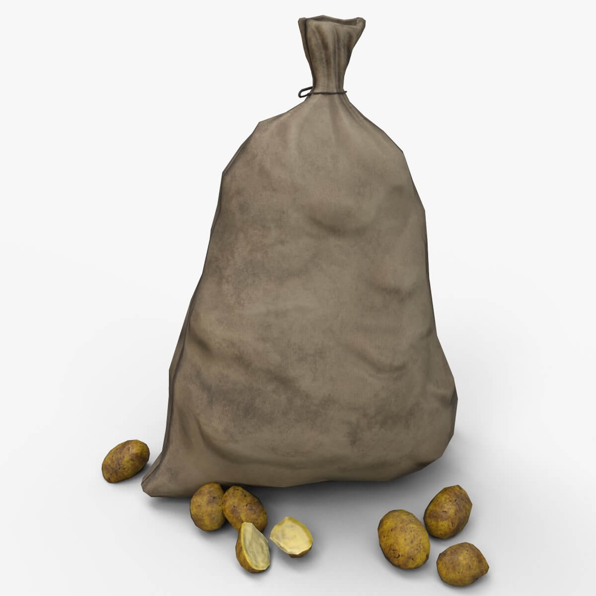 Sack Pack - 3D Model by Dereza