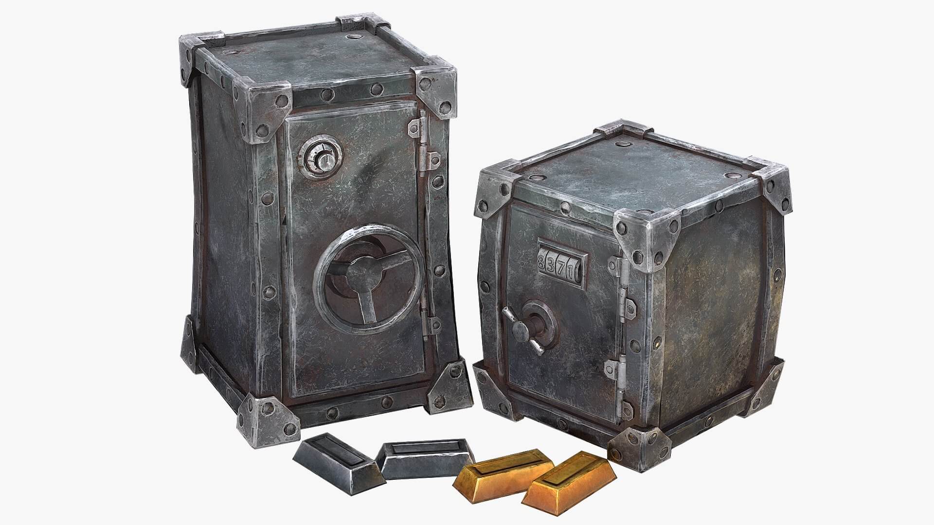 Safe Pack - 3D Model by Dereza