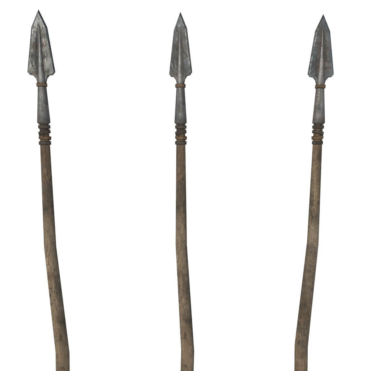 Spear - 3D Model by Dereza