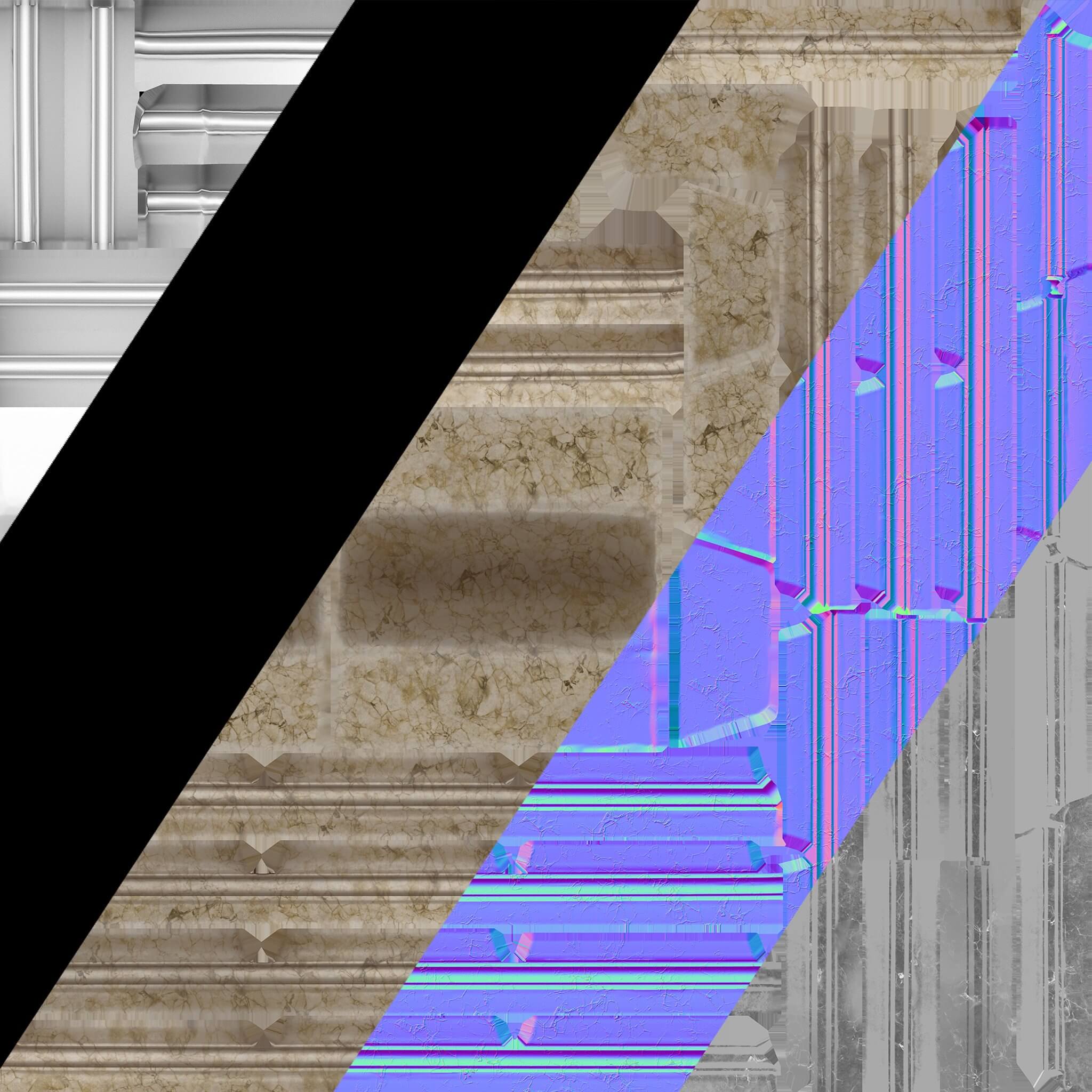 Stained Glass Church Window - 3D Model by Dereza