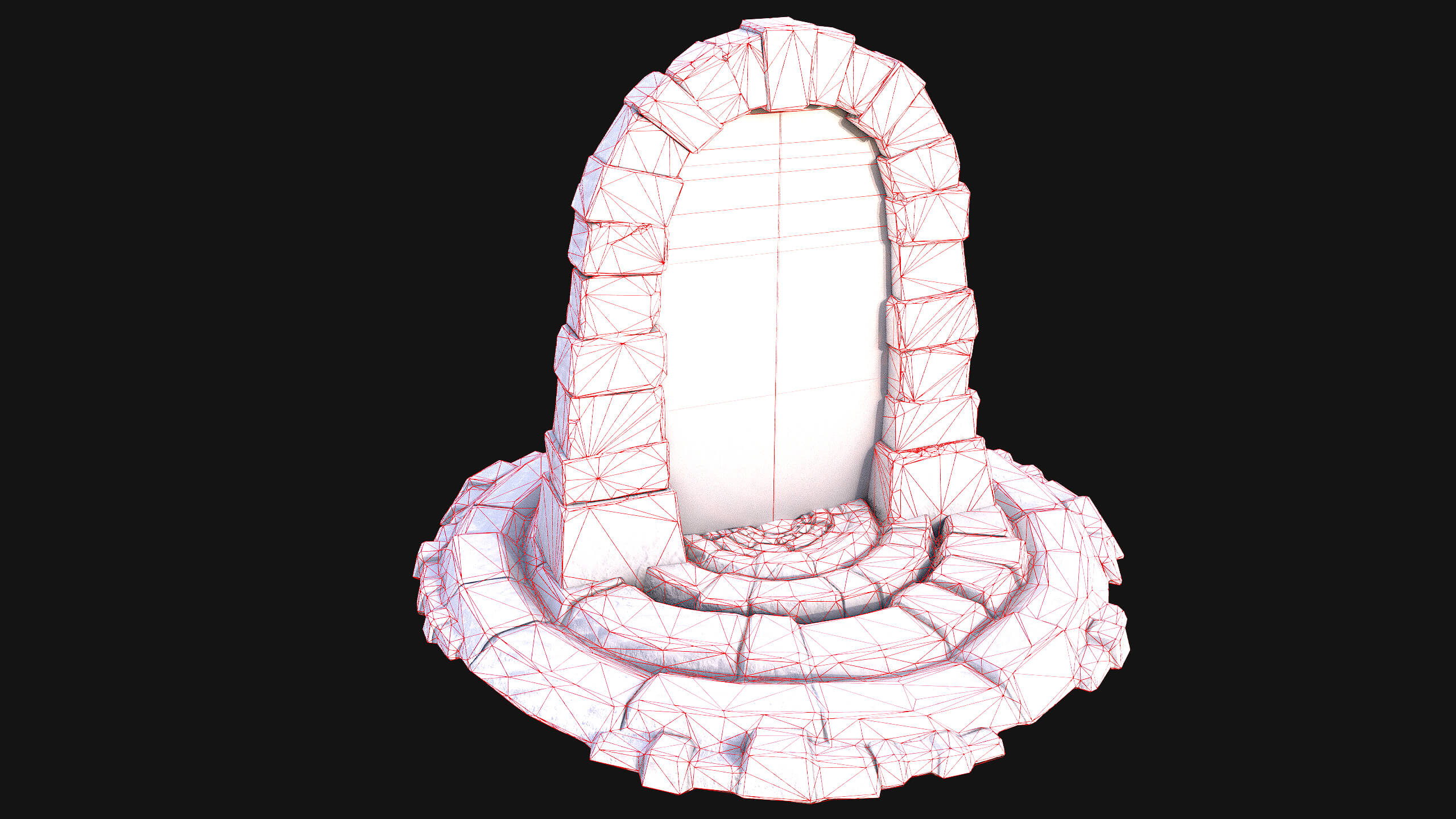 Teleport in The Desert Sand (For Unreal and Unity) - 3D Model by Dereza