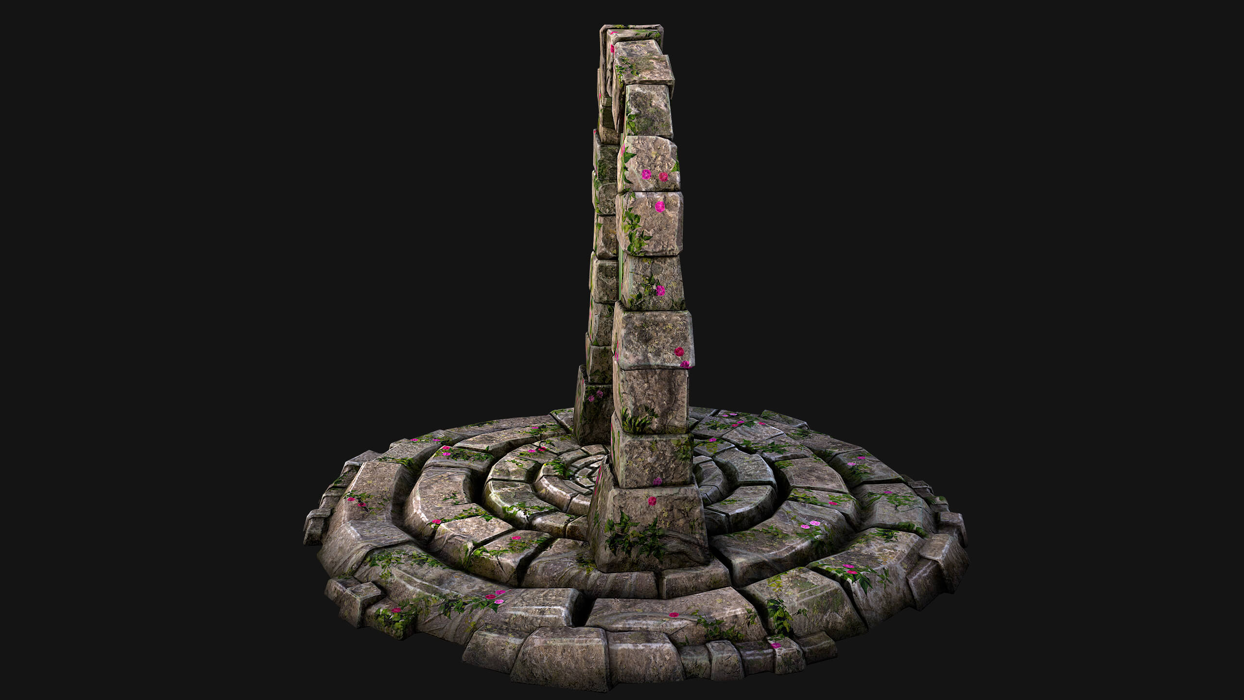 Teleport Portal in The Forest for Unreal and Unity - 3D Model by Dereza